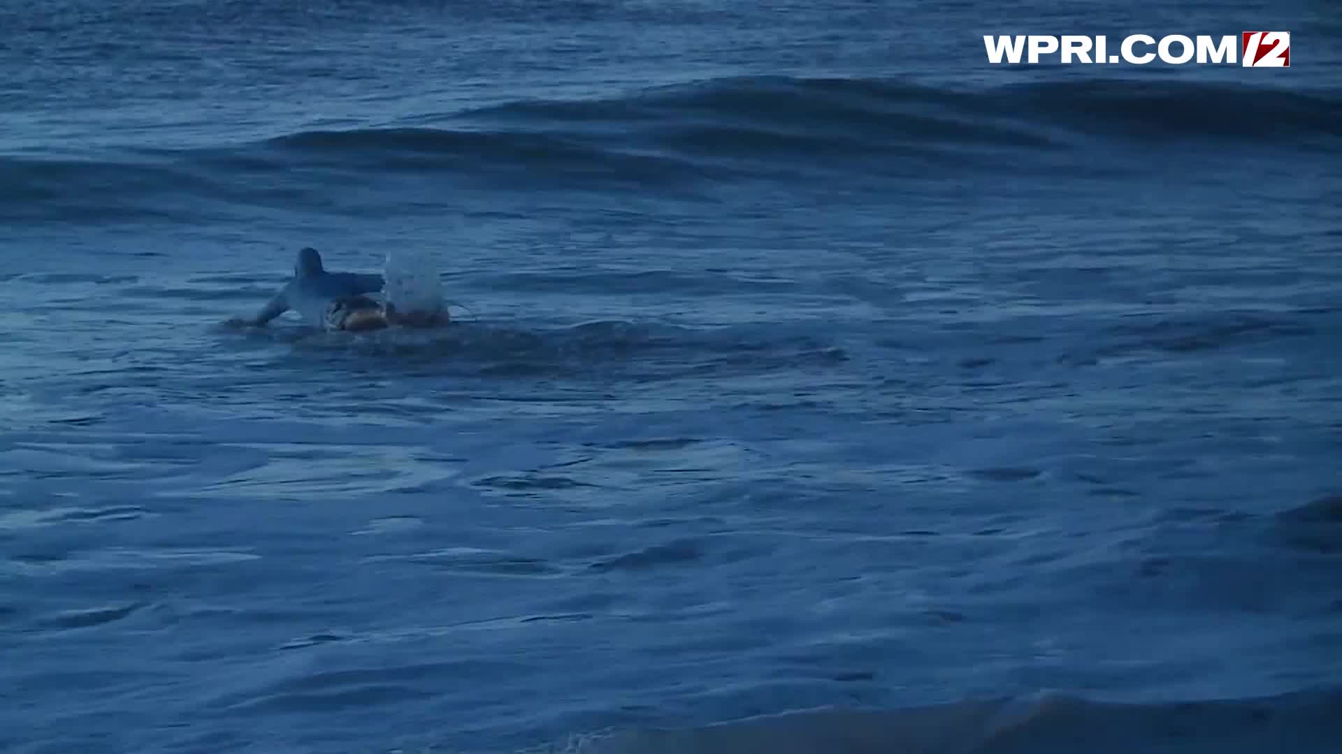 VIDEO NOW: Surfers brave waves brought on by Hurricane Fiona – WPRI.com