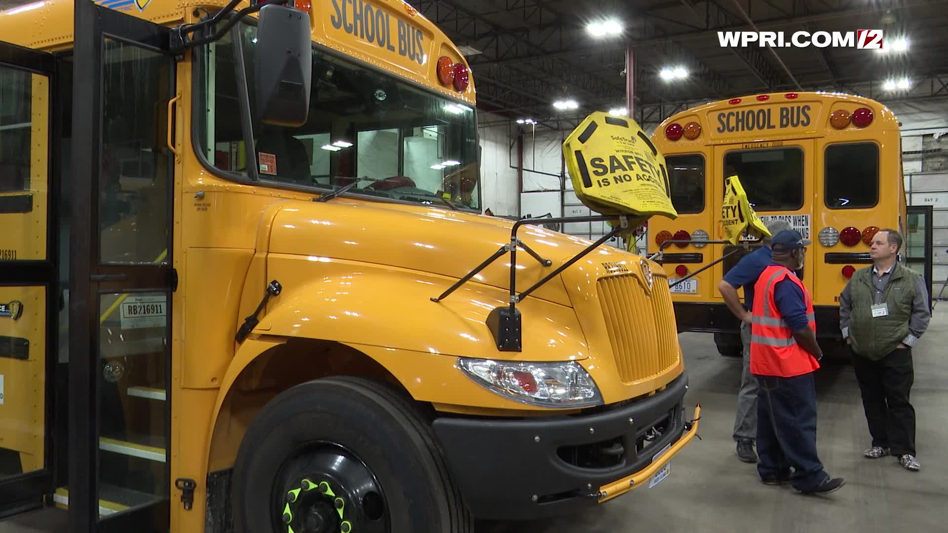 VIDEO NOW: Providence unveils new electric school buses – WPRI.com
