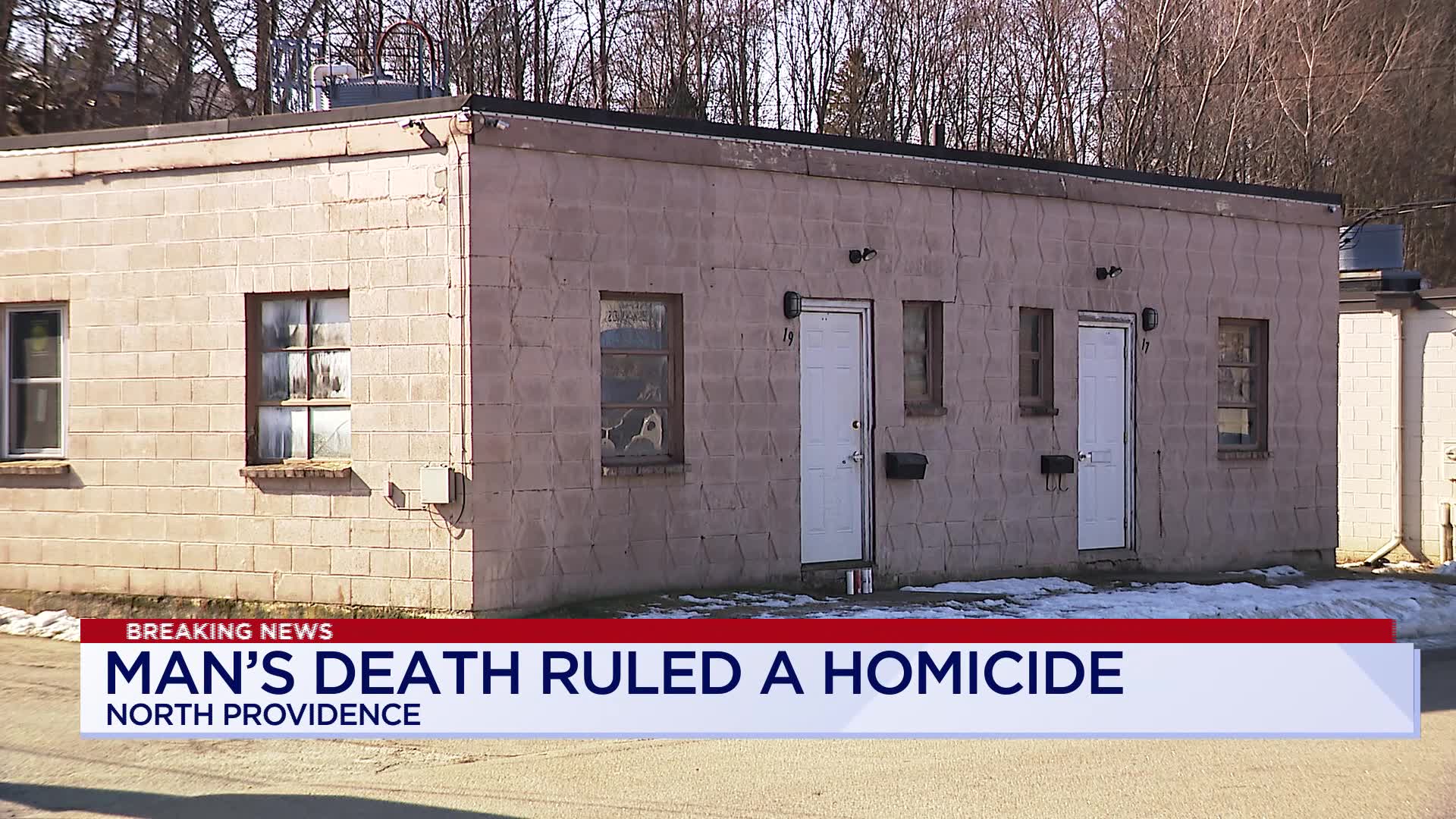 12 News Now: Man’s death in North Providence ruled a homicide – WPRI.com