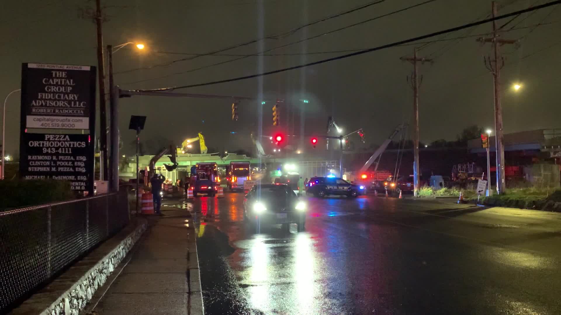 VIDEO NOW: RIDOT crews demolishing Route 37 West bridge – WPRI.com
