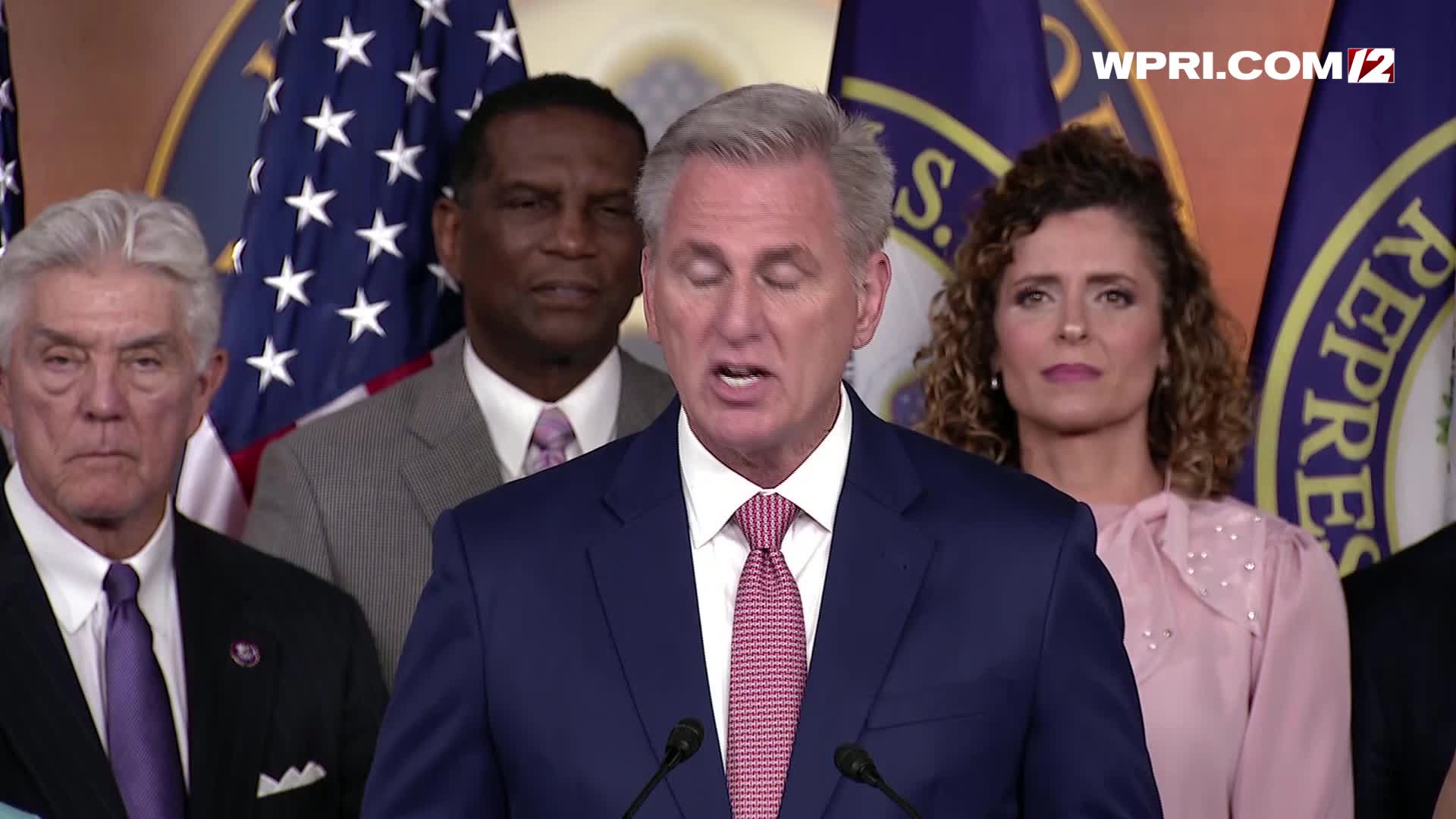 VIDEO NOW: House Minority Leader McCarthy reacts to Roe V. Wade ruling ...