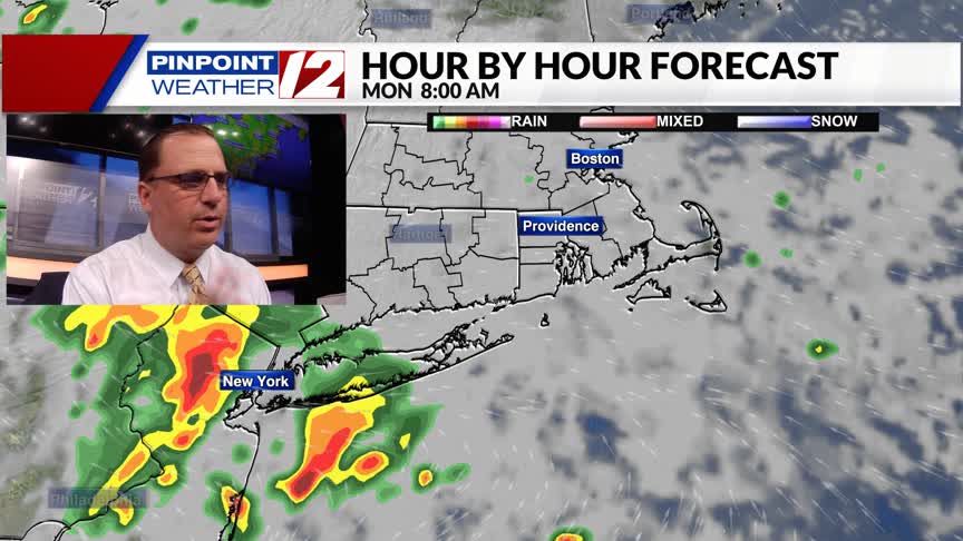 Weather Now: Warm, Humid Today; Showers Arrive Monday – WPRI.com