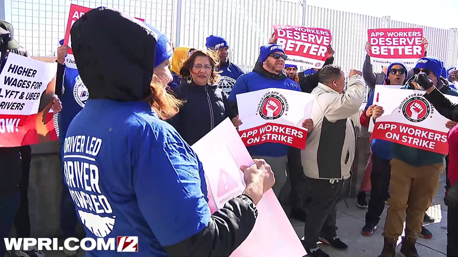VIDEO NOW: Rhode Island rideshare drivers strike on Valentine’s Day ...