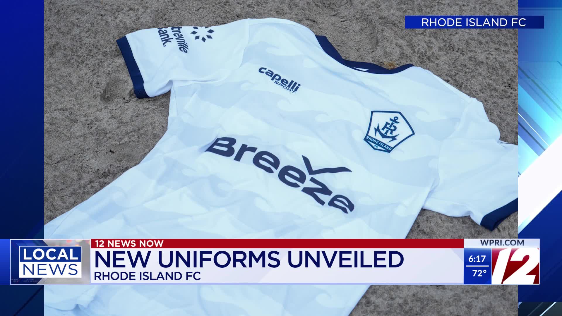 Rhode Isalnd FC unveils new uniforms – WPRI.com