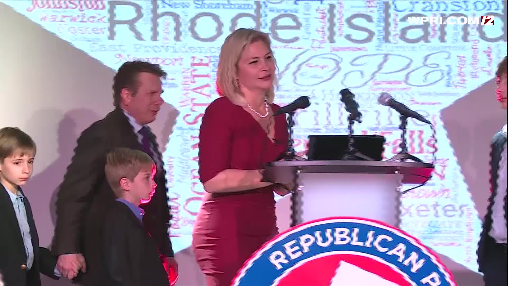 VIDEO NOW: Ashley Kalus concedes race to Dan McKee – WPRI.com