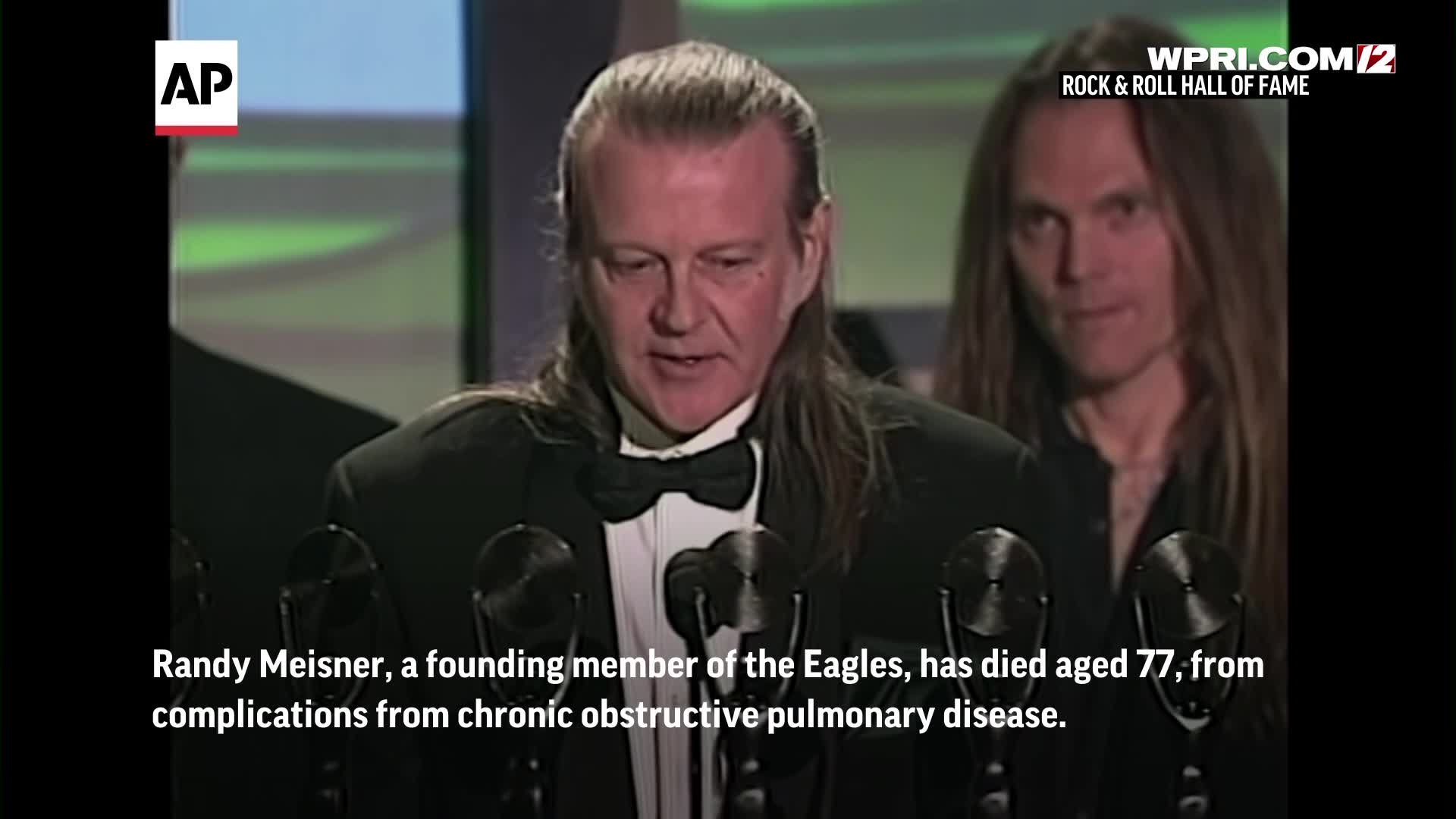 VIDEO NOW: Randy Meisner, founding member of the Eagles, dies at 77 ...