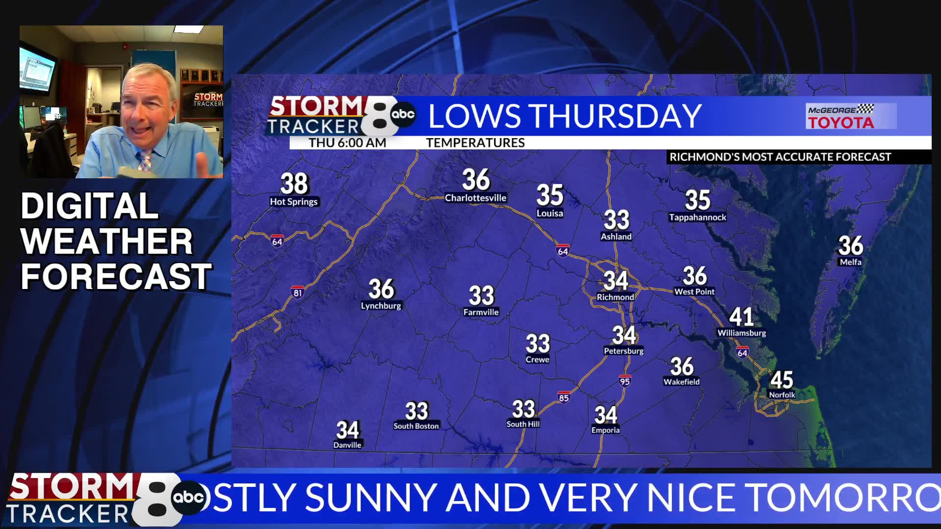 Wednesday Evening Forecast – WRIC ABC 8News