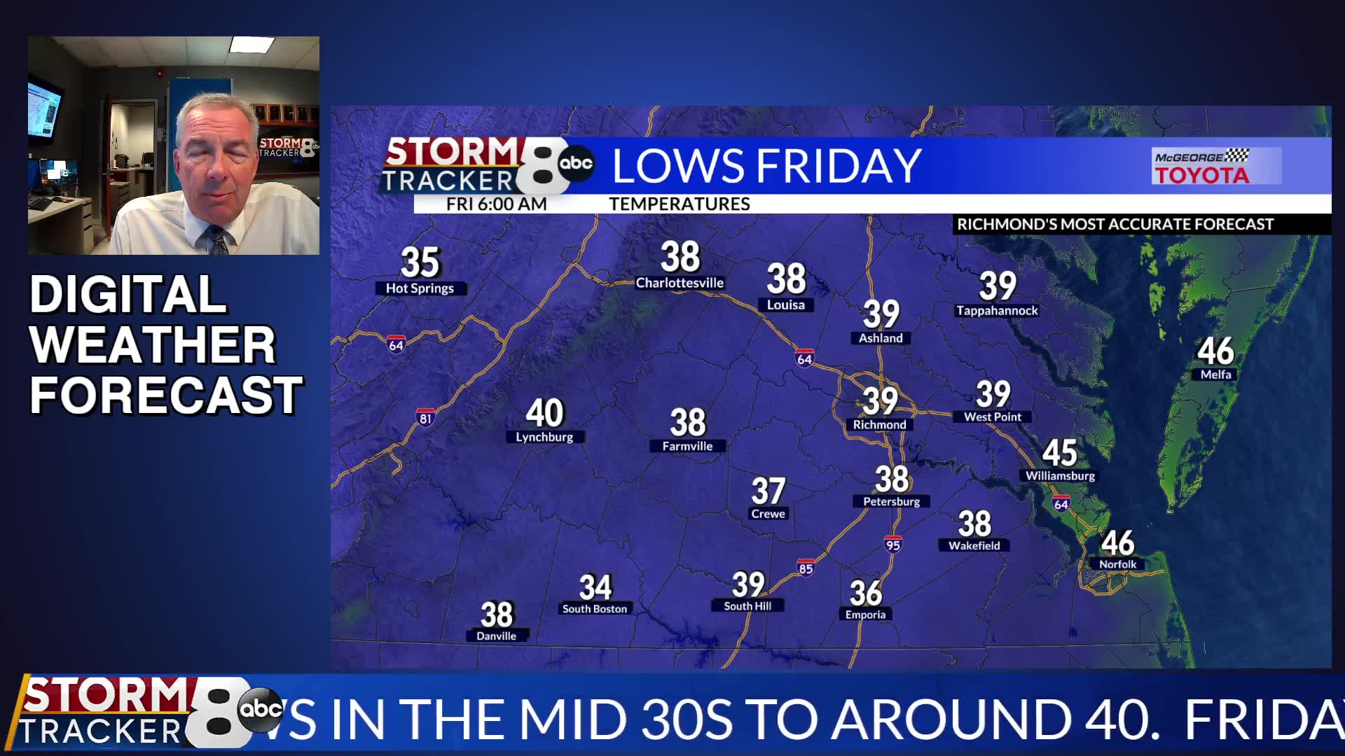 Thursday Evening Forecast – WRIC ABC 8News