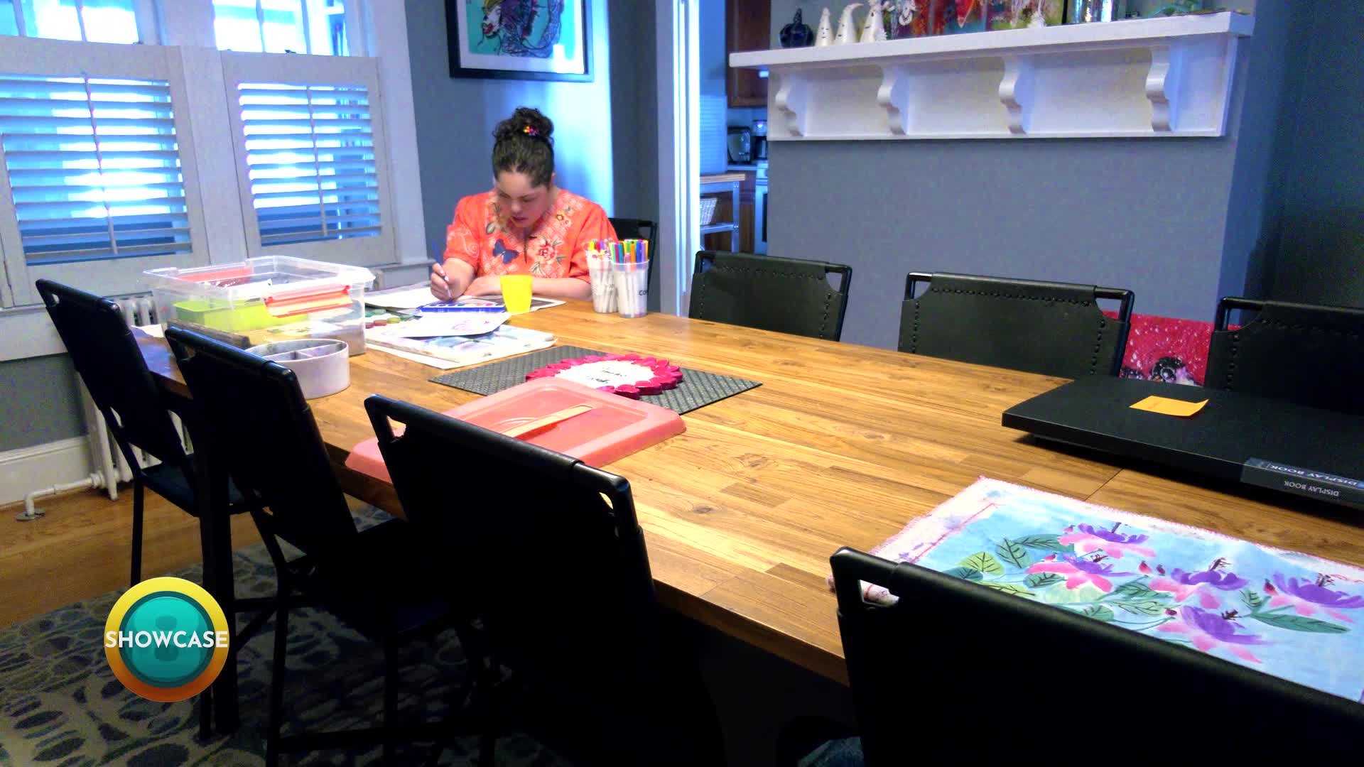 A young artist with Down Syndrome has work on display throughout ...
