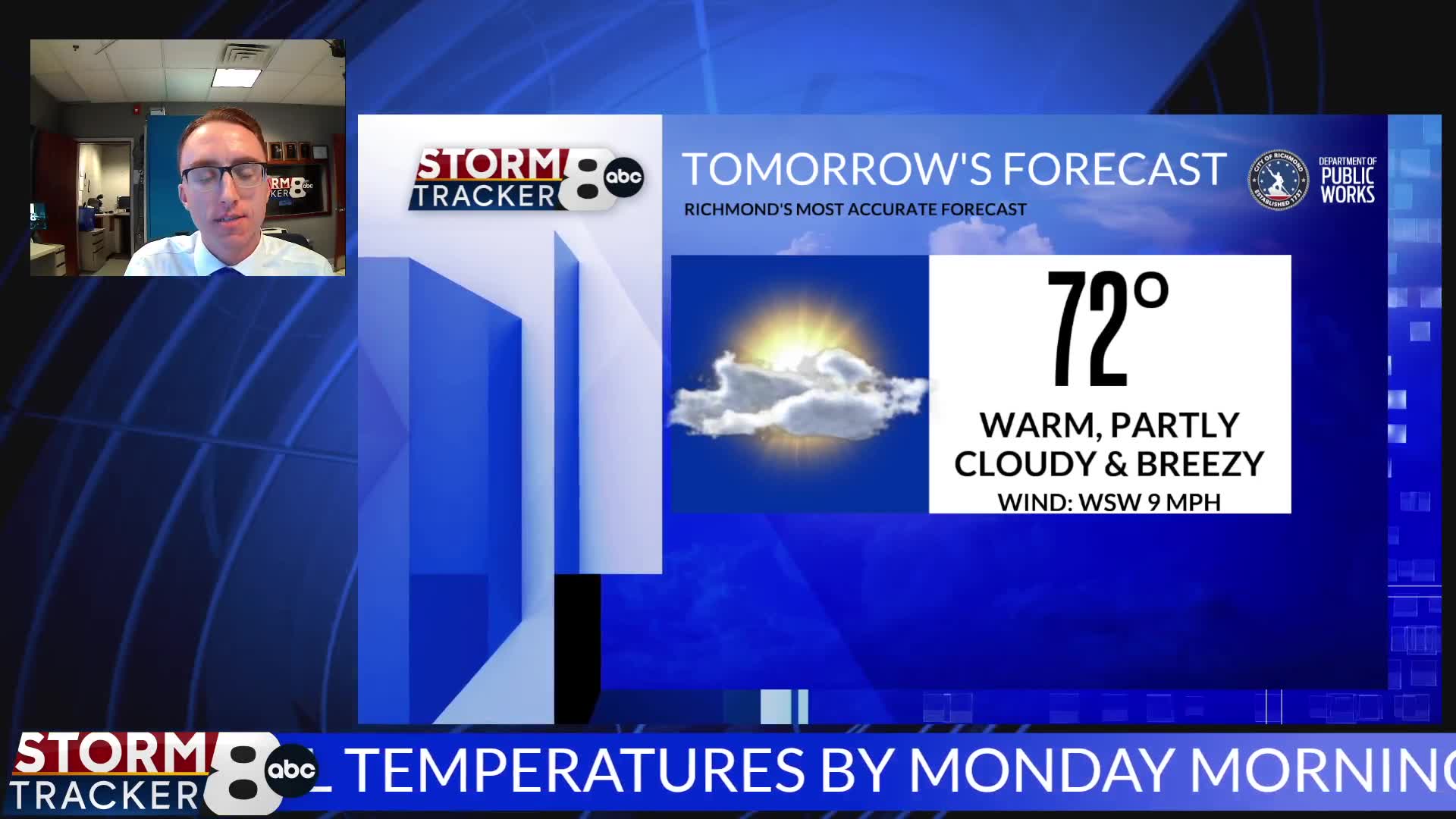 Sunday Digital Weather Update 5:40PM – WRIC ABC 8News