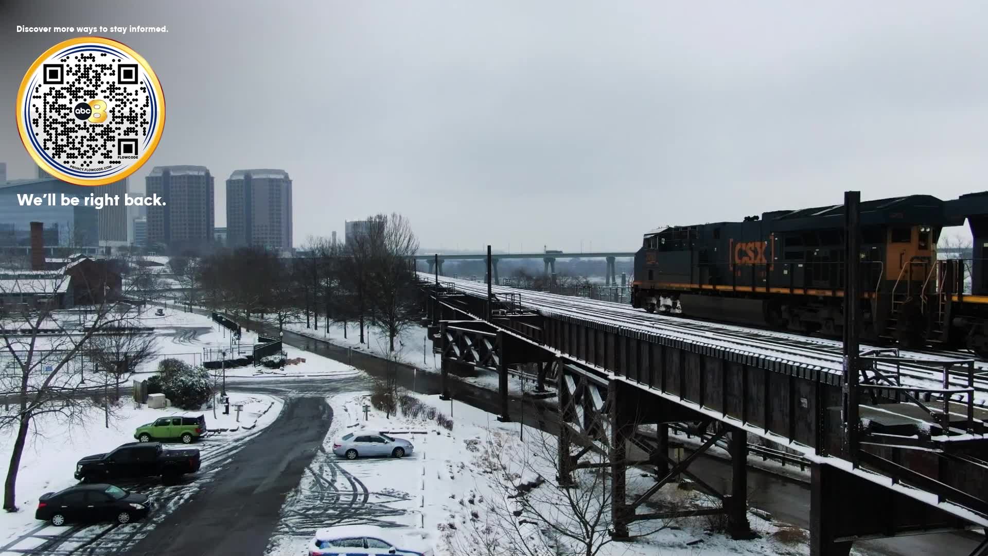 CSX Downtown Snow 30 PLUS – WRIC ABC 8News