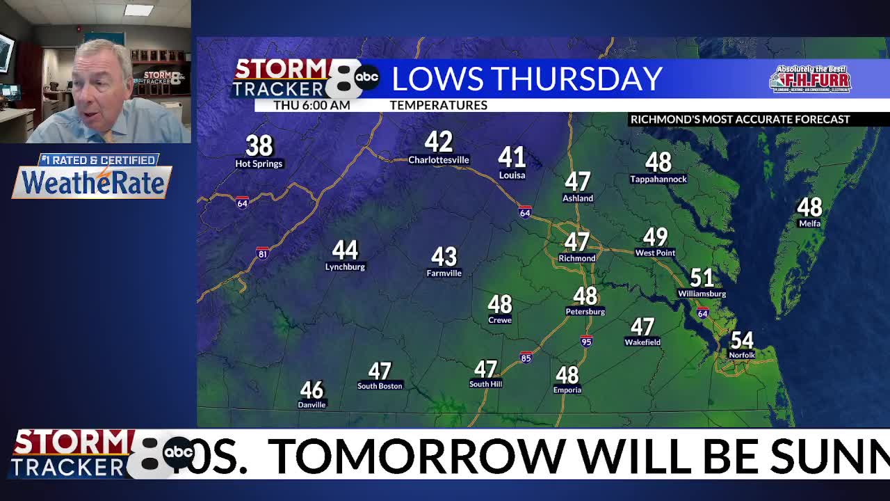 Wednesday Evening Forecast – WRIC ABC 8News