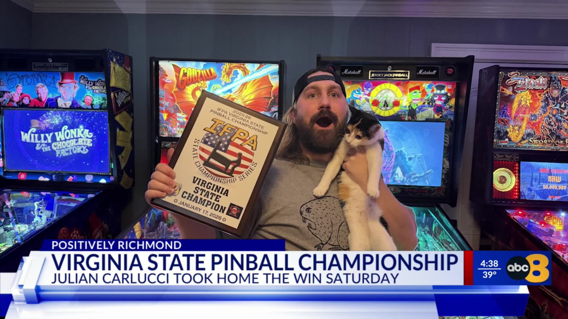 Winners crowned at Virginia State Pinball Championships – WRIC ABC 8News