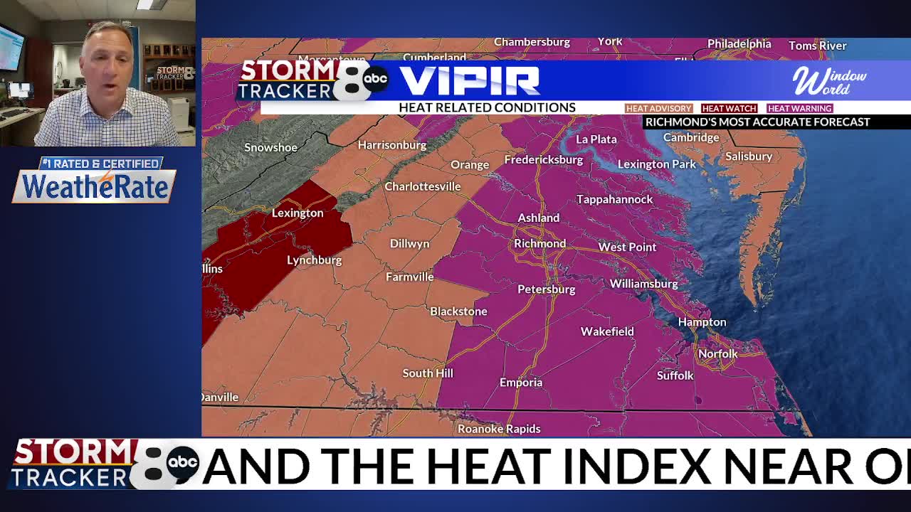 StormTracker8 Forecast – WRIC ABC 8News