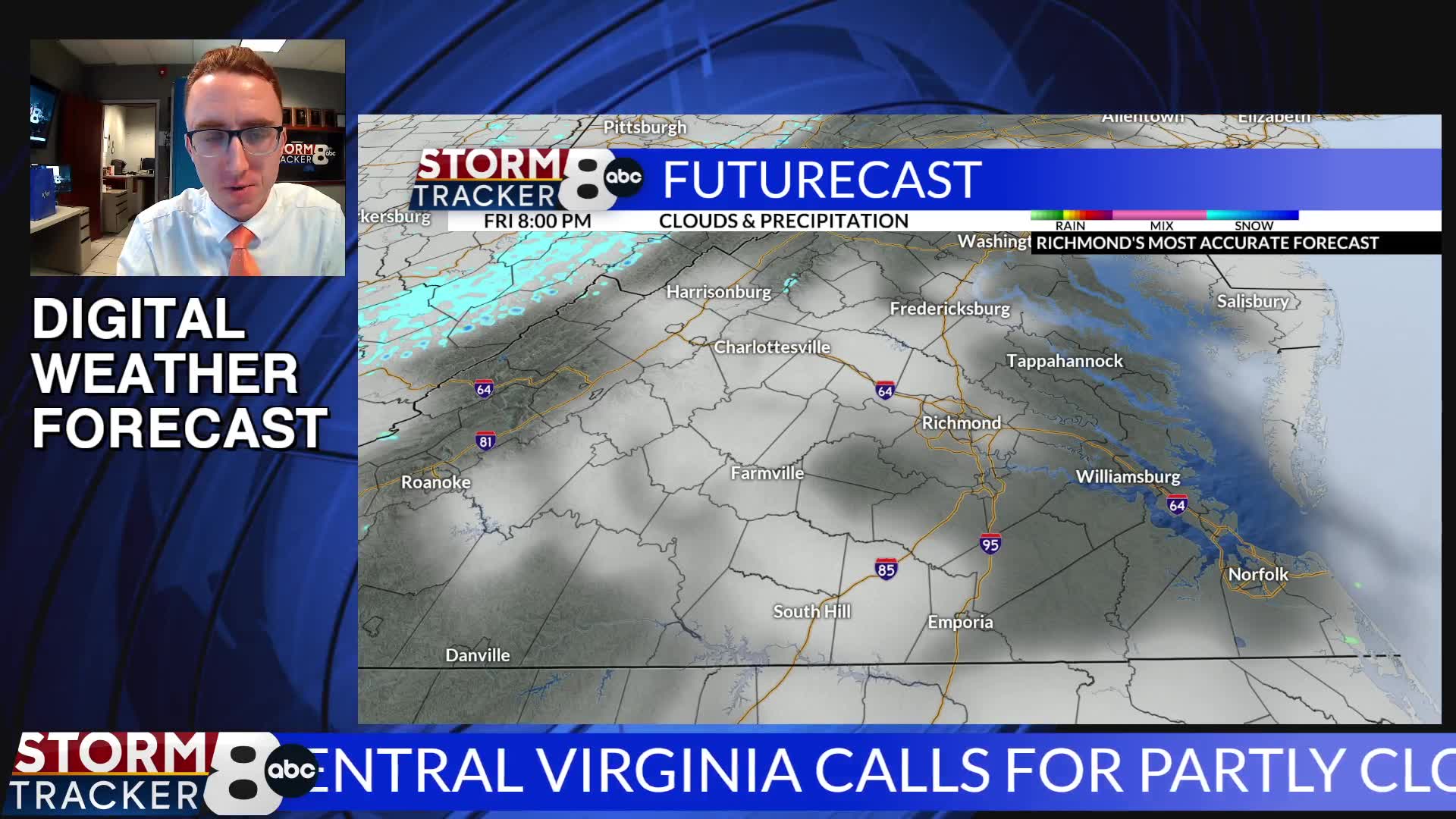 Friday Afternoon Digital Weather Forecast – WRIC ABC 8News