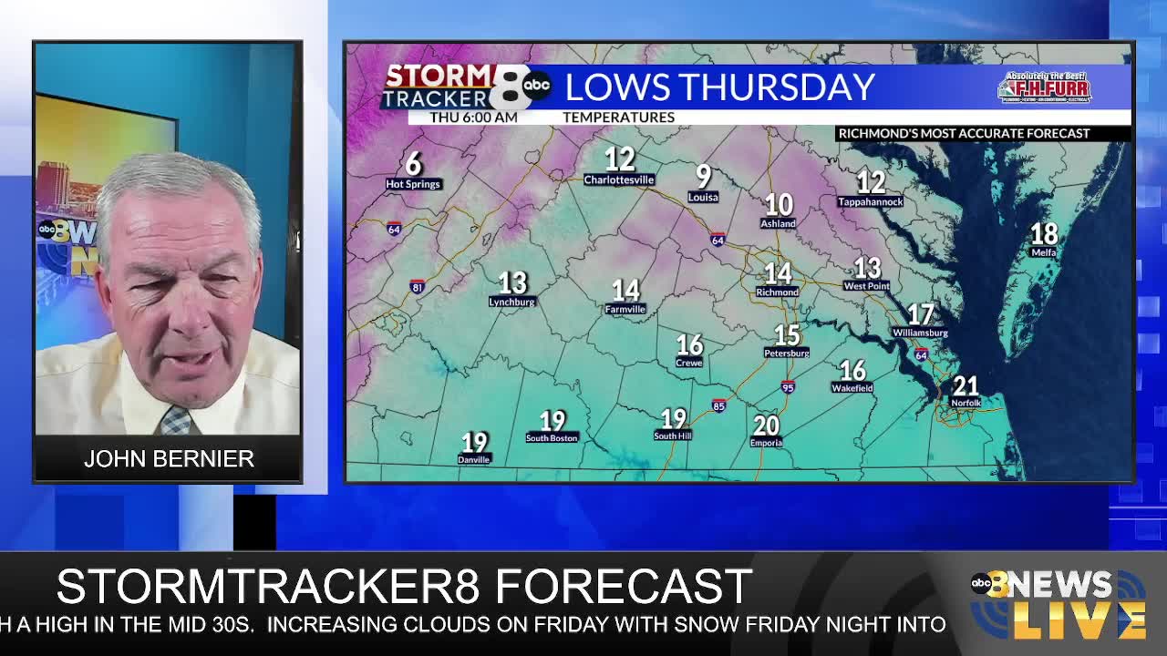 Wednesday Evening Forecast – WRIC ABC 8News