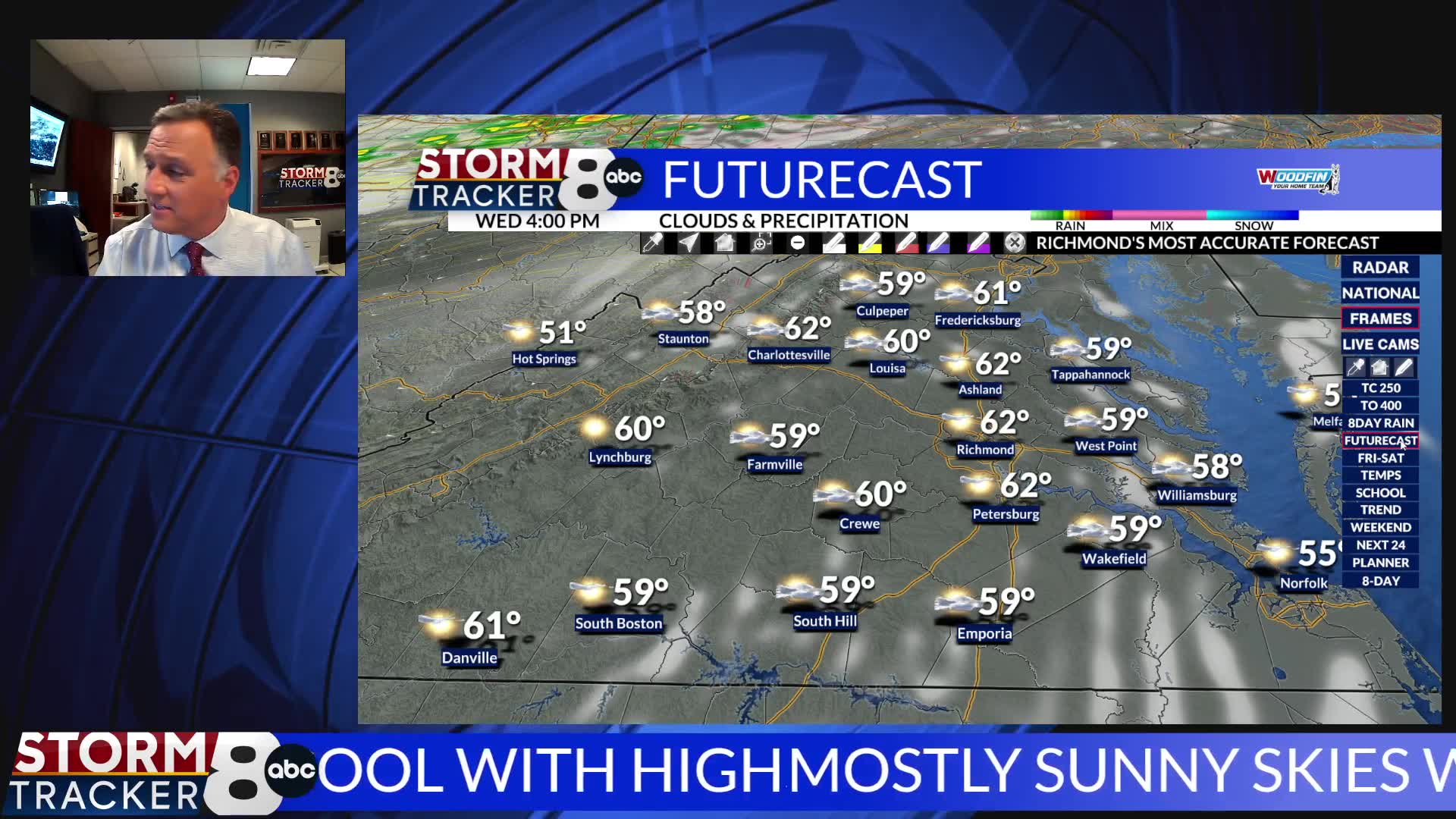 Digital Weather Forecast 10am – WRIC ABC 8News