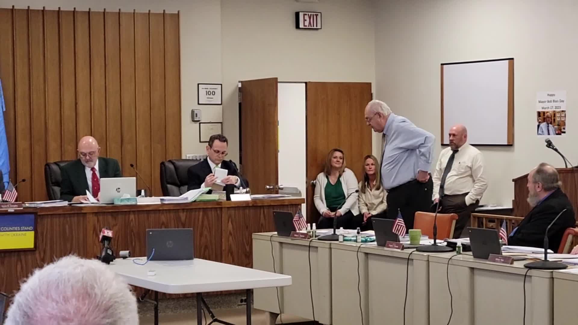 Warren County makes proclamation for Lake George Mayor Bob Blais ...