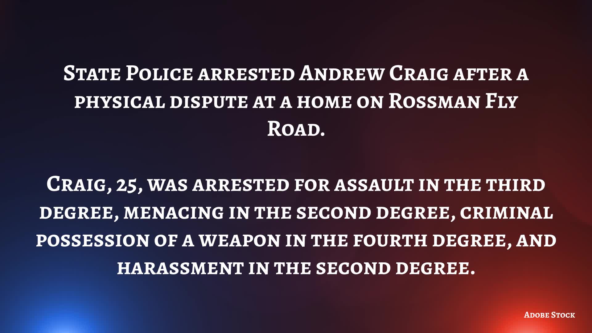 State Police arrest Summit man for assault and menacing – NEWS10 ABC