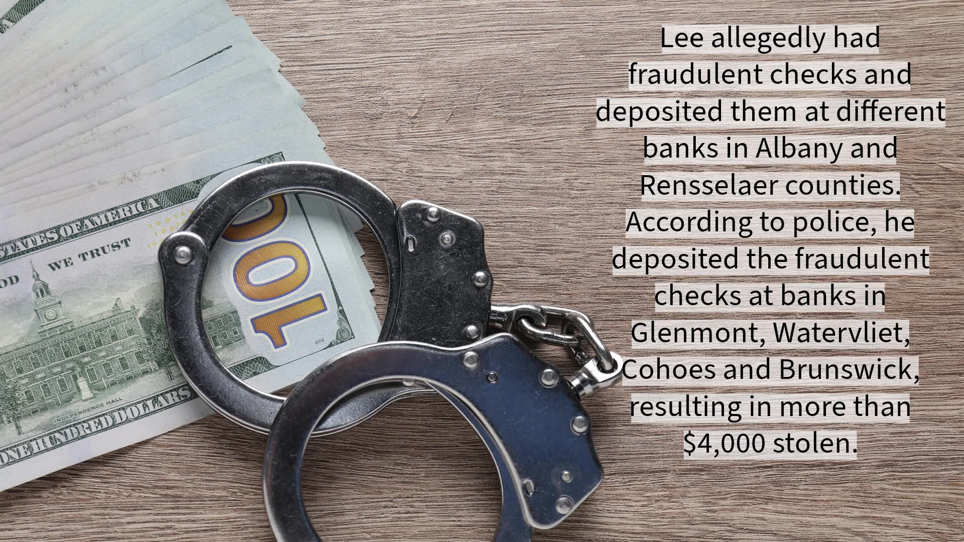 Troy Man Arrested After Fraudulent Check Investigation News10 Abc