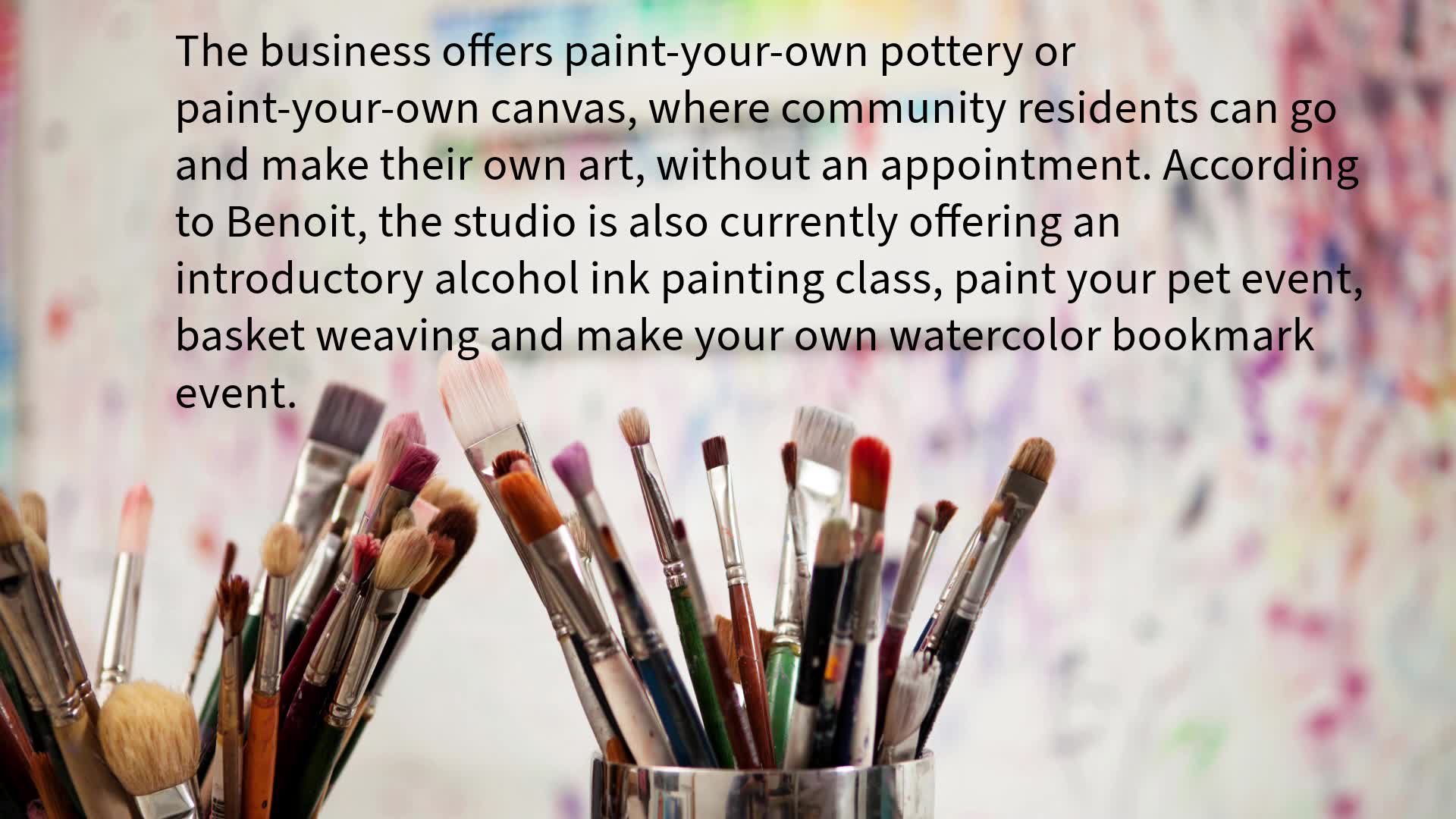 Paint your own pottery, art studio opens in Cairo – NEWS10 ABC