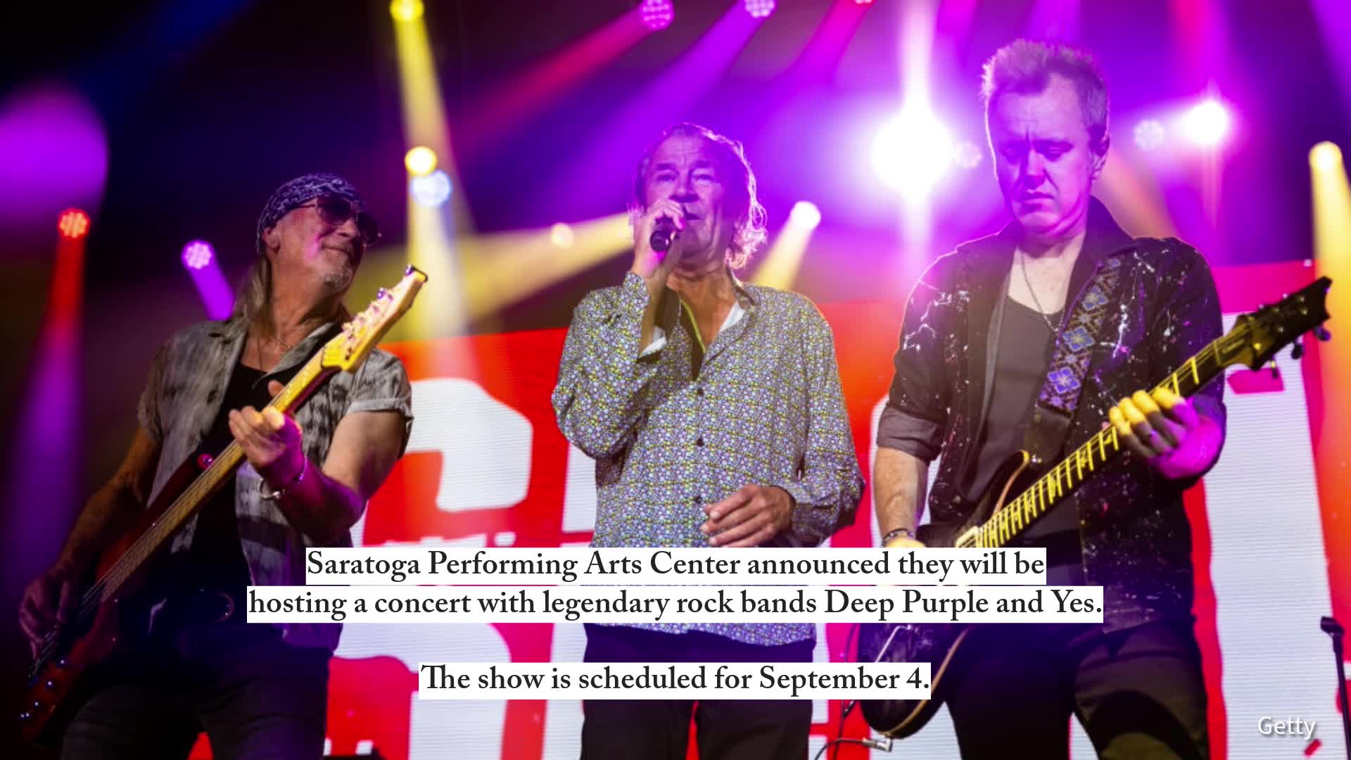 Deep Purple, Yes to perform at SPAC – NEWS10 ABC