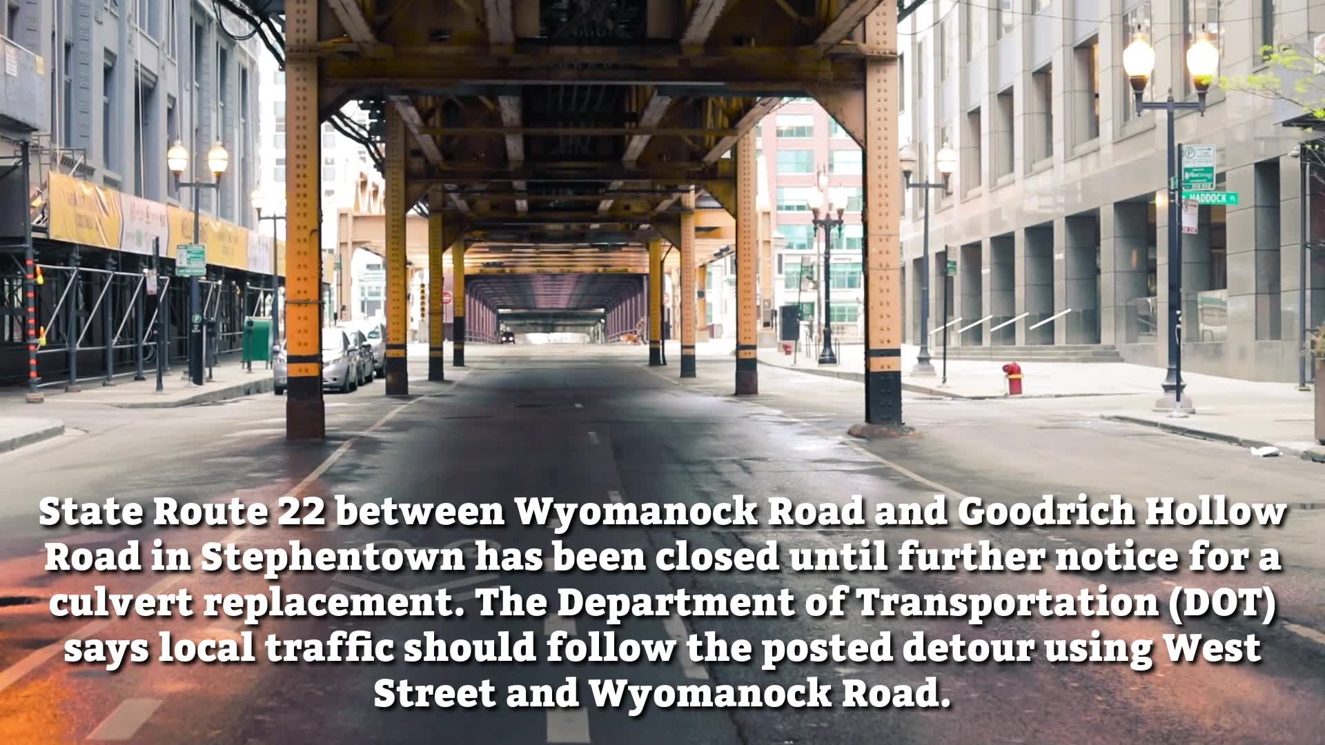 State Route 22 closed in Stephentown – NEWS10 ABC