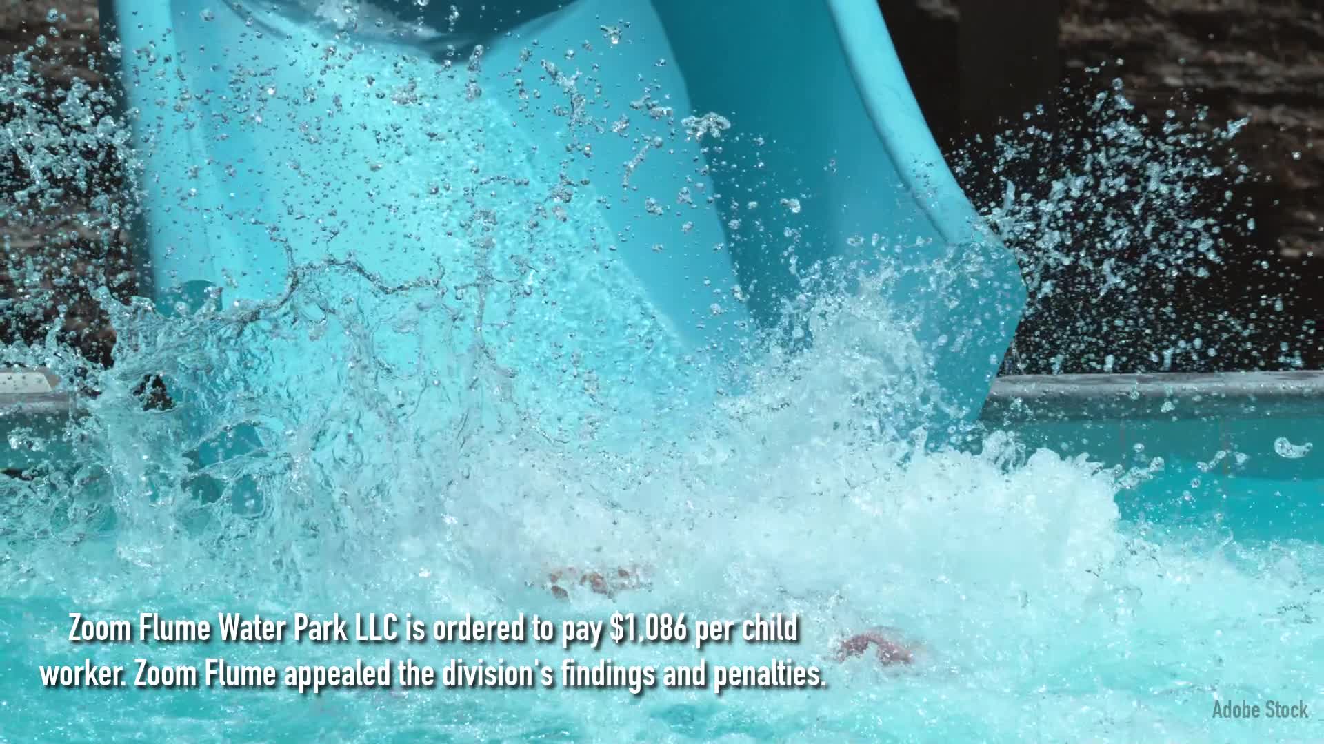 Zoom Flume to pay $38K for child labor violations – NEWS10 ABC