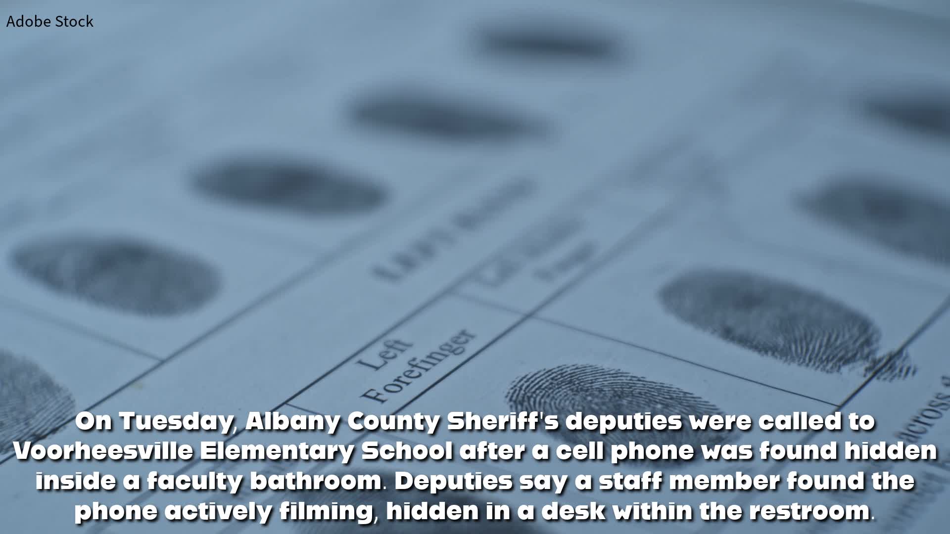 ACSO: Custodian set up camera in school bathroom – NEWS10 ABC