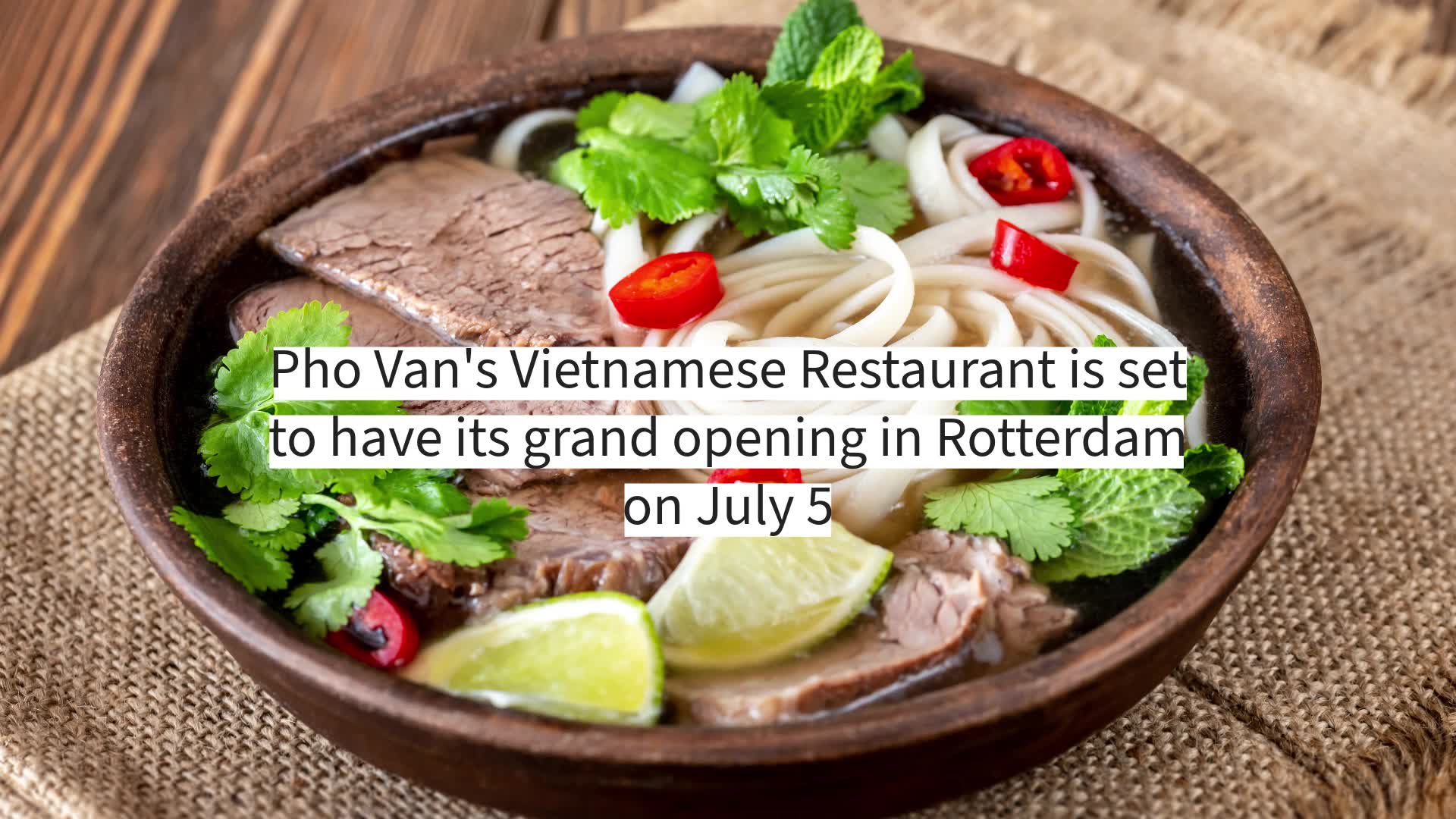 New Vietnamese restaurant opens in Rotterdam – NEWS10 ABC