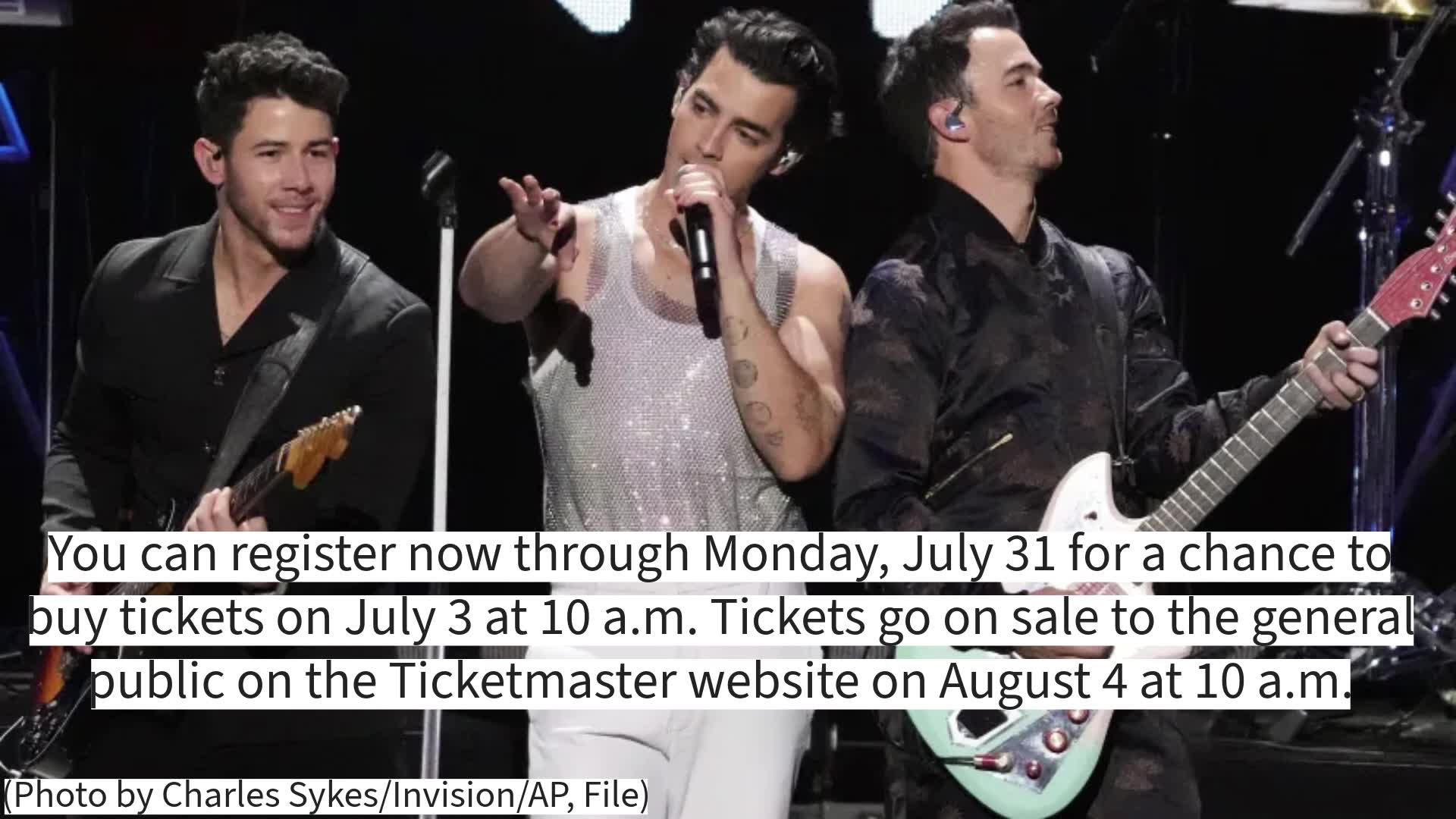Jonas Brothers to perform at MVP Arena – NEWS10 ABC