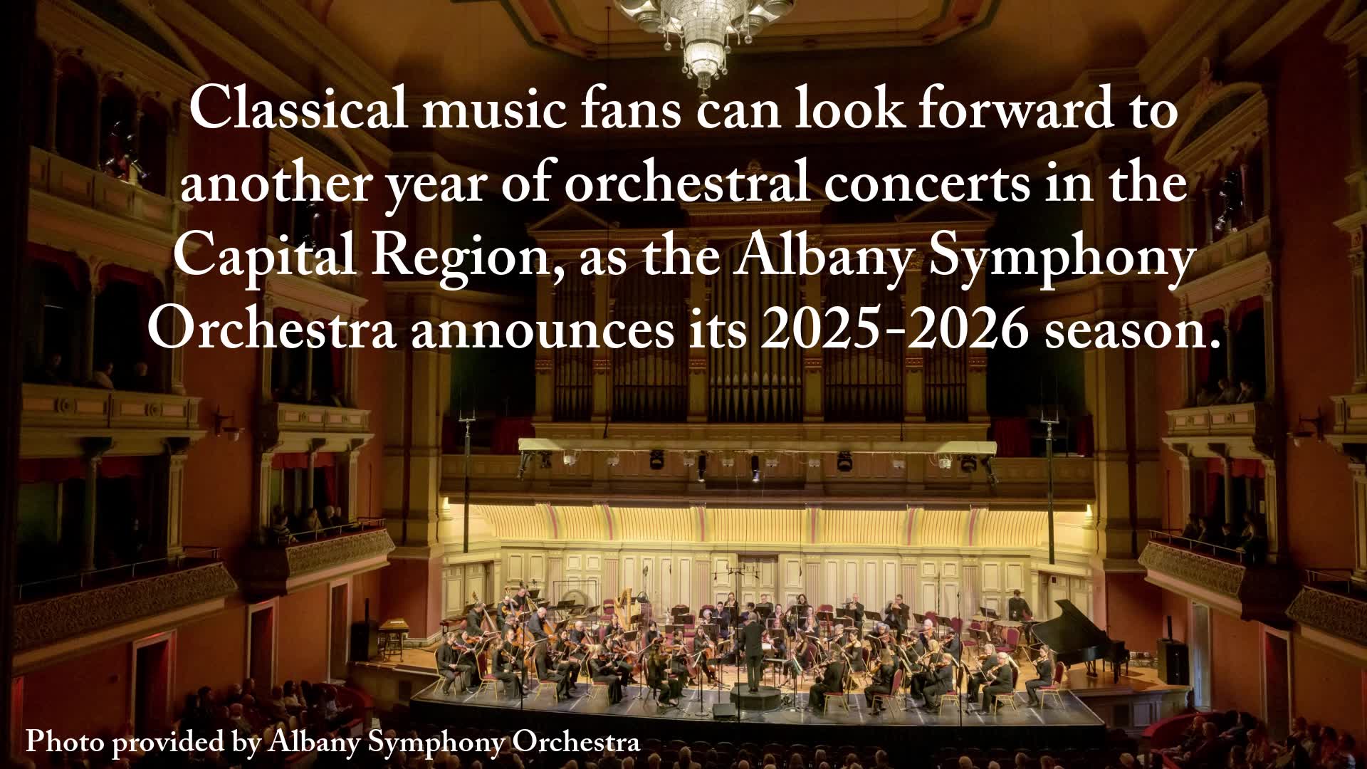 Albany Symphony Orchestra announces 2025-2026 season – NEWS10 ABC