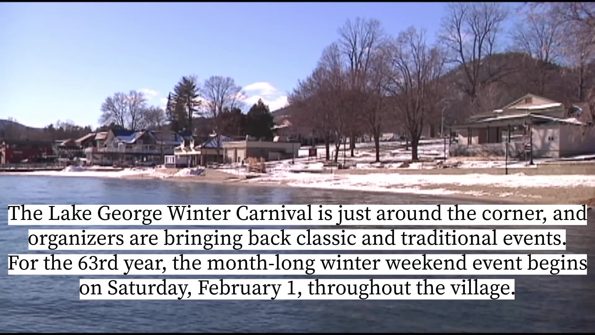 Lake George Winter Carnival to celebrate 63 years of fun – NEWS10 ABC