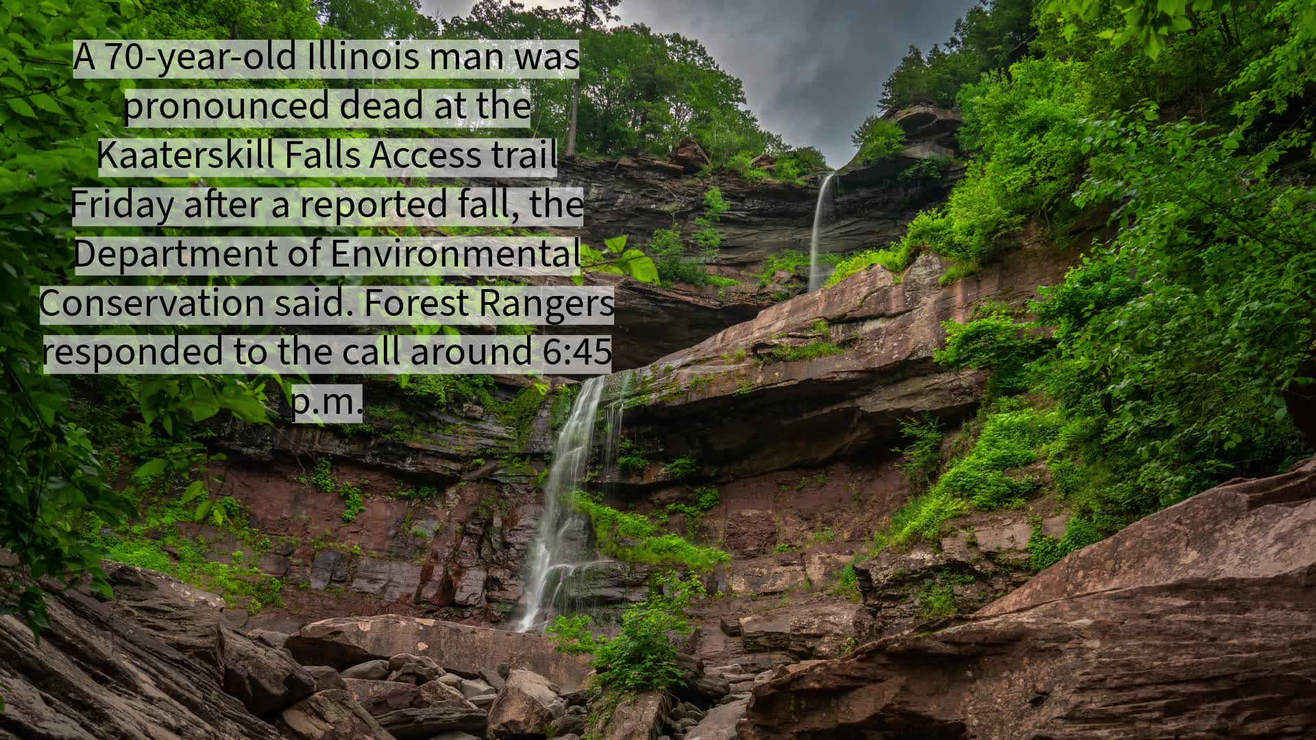 70-year-old hiker dies after fall at Kaaterskill Falls trail – NEWS10 ABC