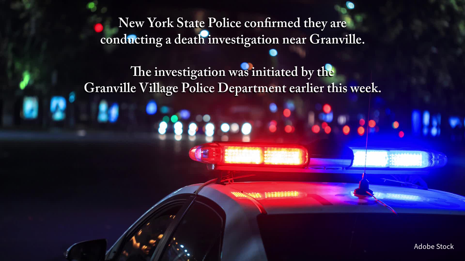NYSP: Death investigation underway near Granville – NEWS10 ABC