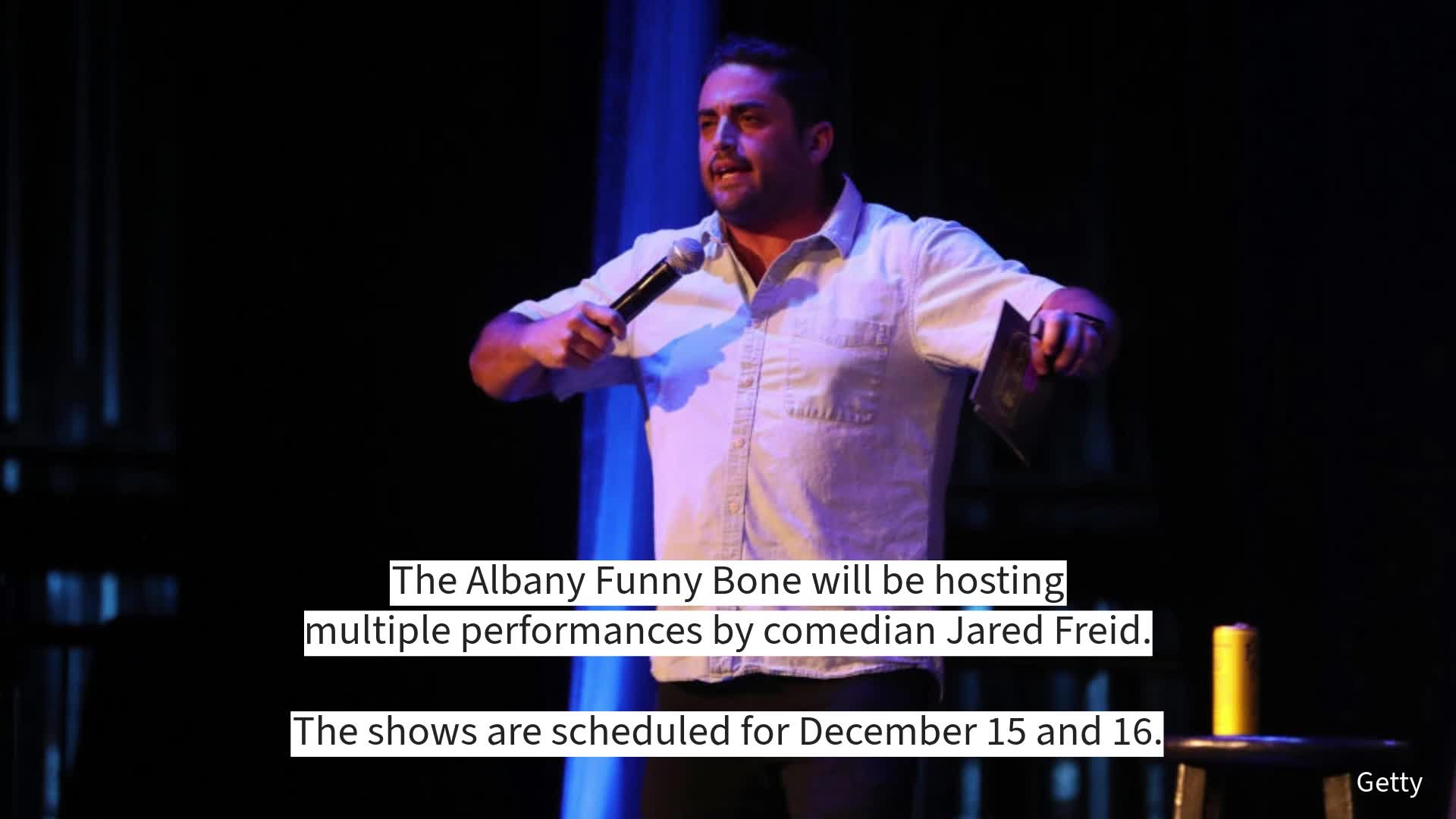 Comedian Jared Freid to perform at Albany Funny Bone – NEWS10 ABC