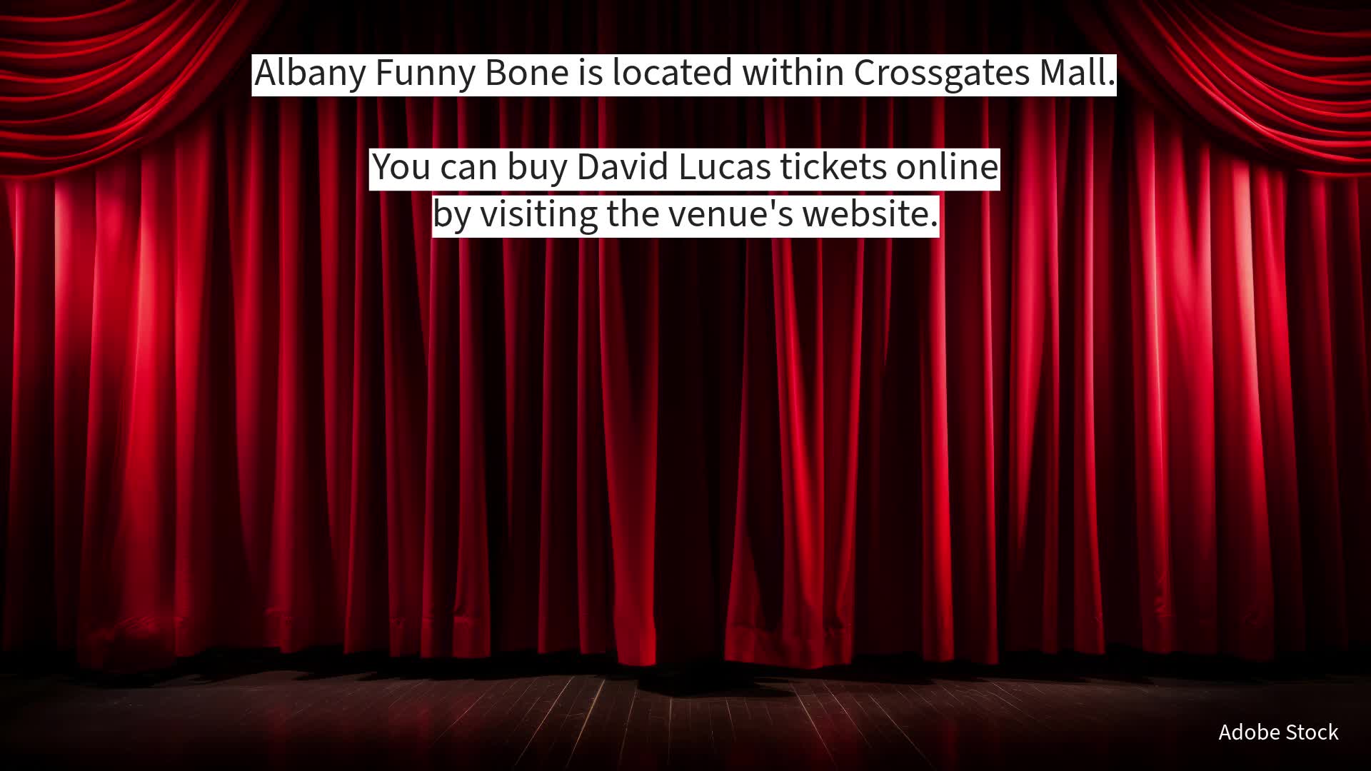 Comedian David Lucas to perform in Albany – NEWS10 ABC