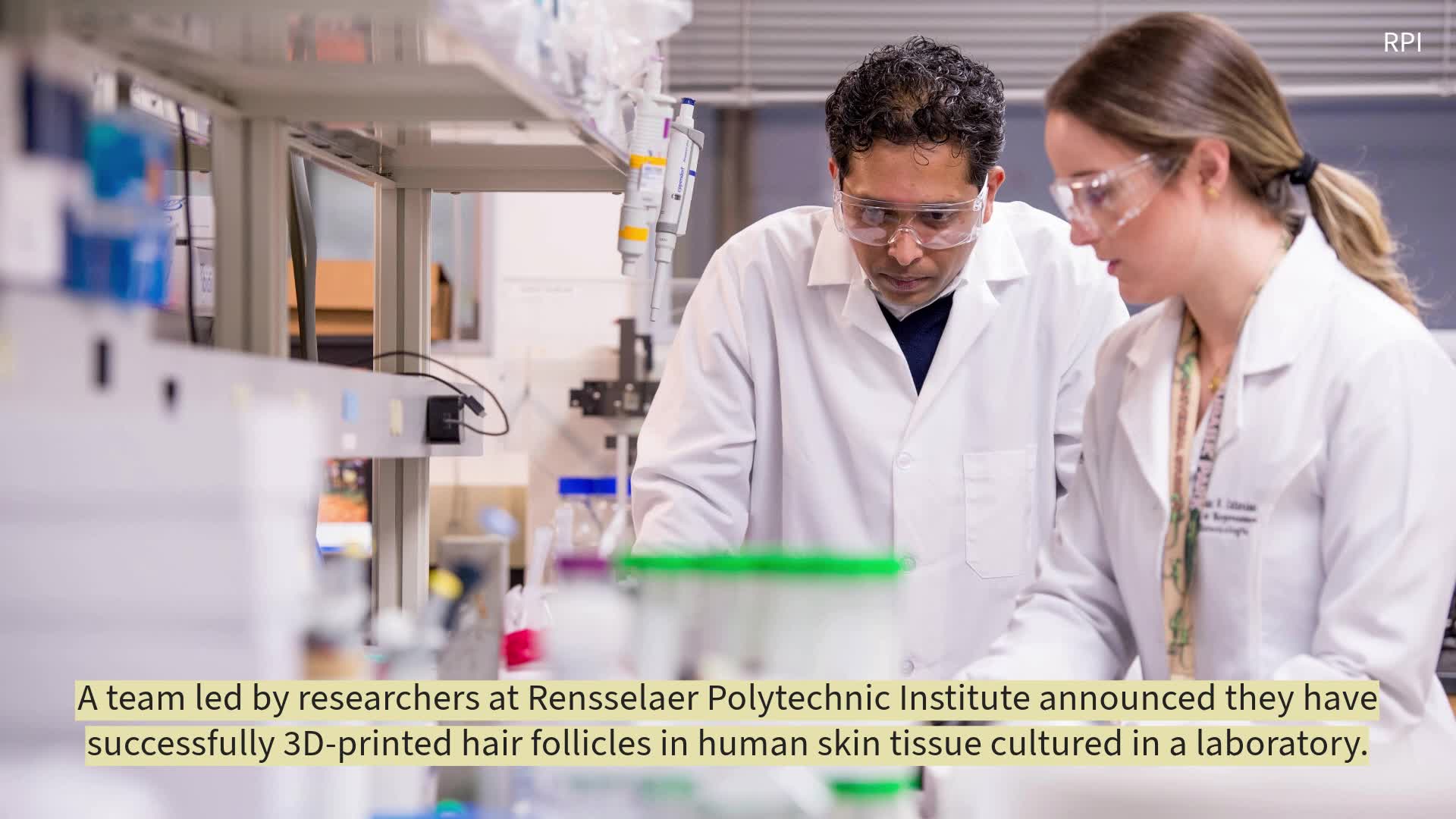 RPI researchers 3D-print hair follicles in lab grown skin – NEWS10 ABC