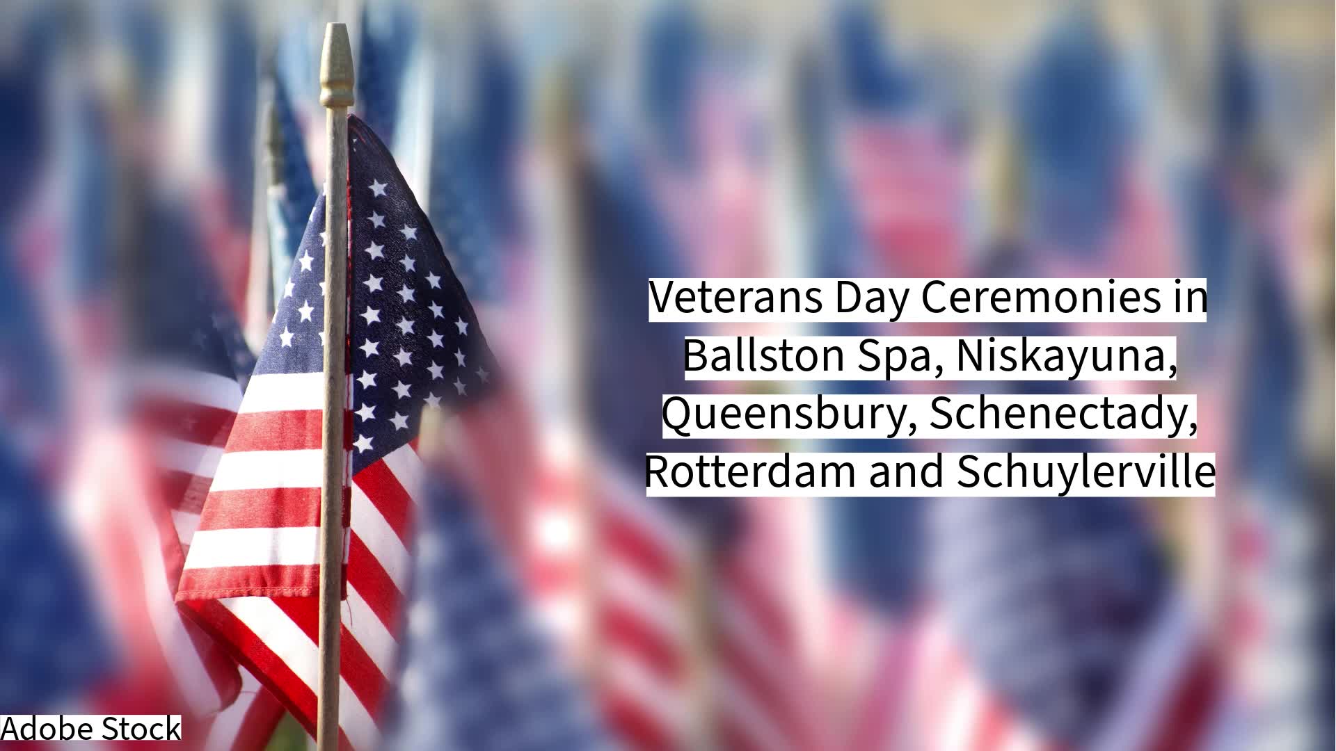 2023 Veterans Day events around the Capital Region – NEWS10 ABC
