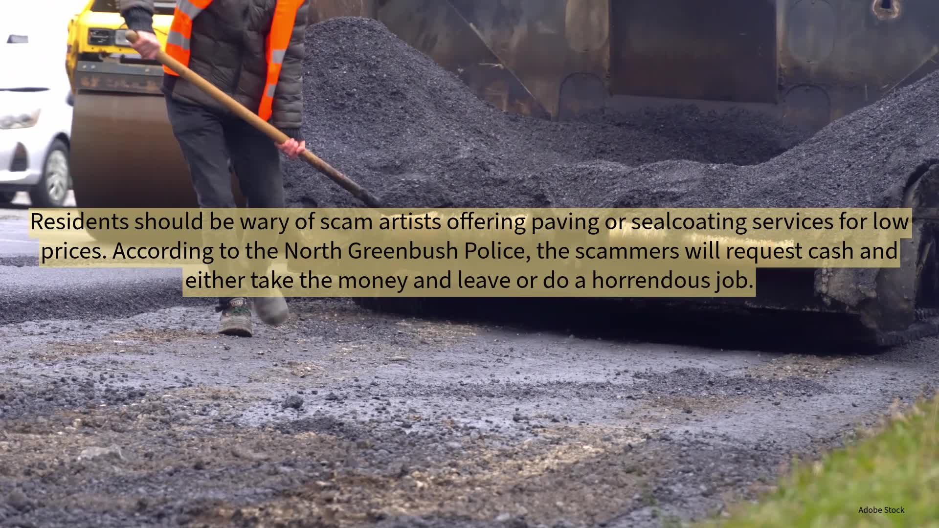 North Greenbush Police warns of paving scams – NEWS10 ABC