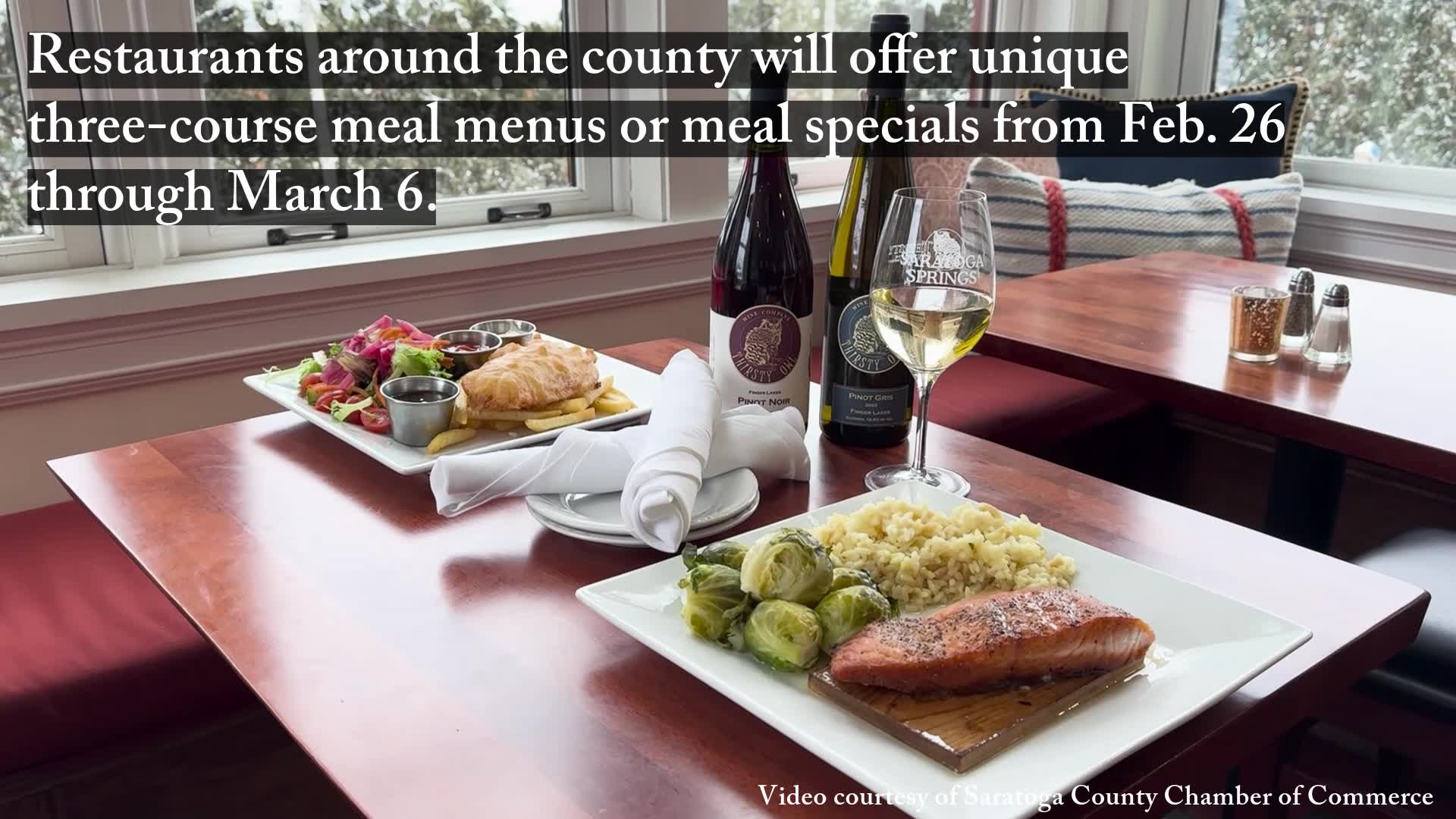 2025 Saratoga Co. Restaurant Week to offer curated menus – NEWS10 ABC