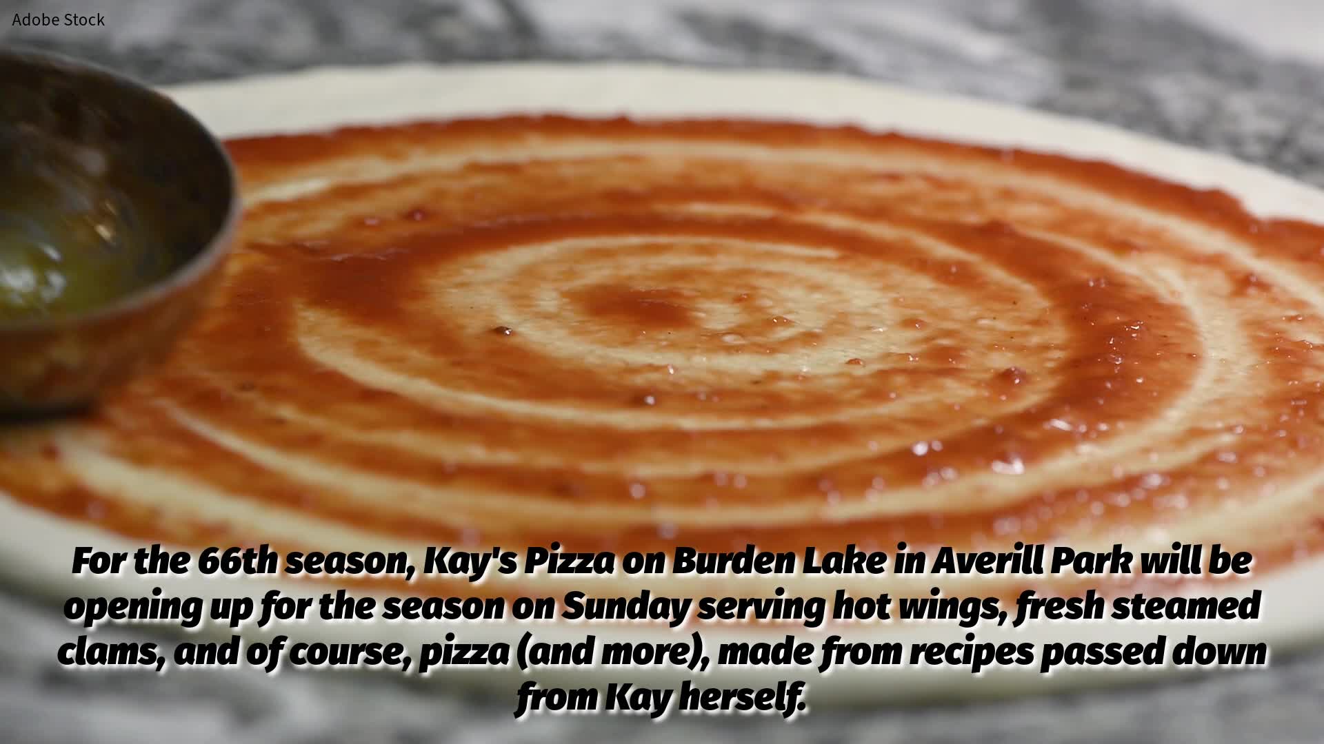 Kay’s Pizza opening for season on Sunday – NEWS10 ABC