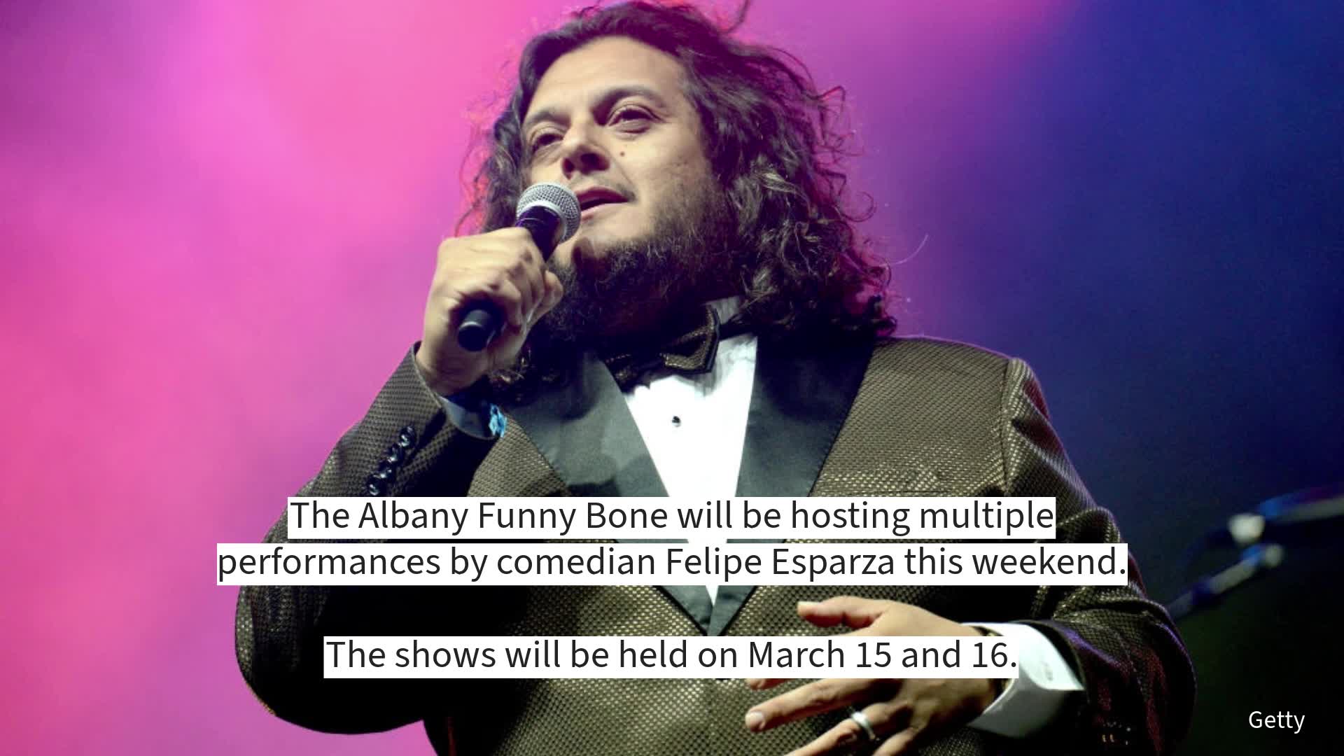 Comedian Felipe Esparza to perform in Albany – NEWS10 ABC