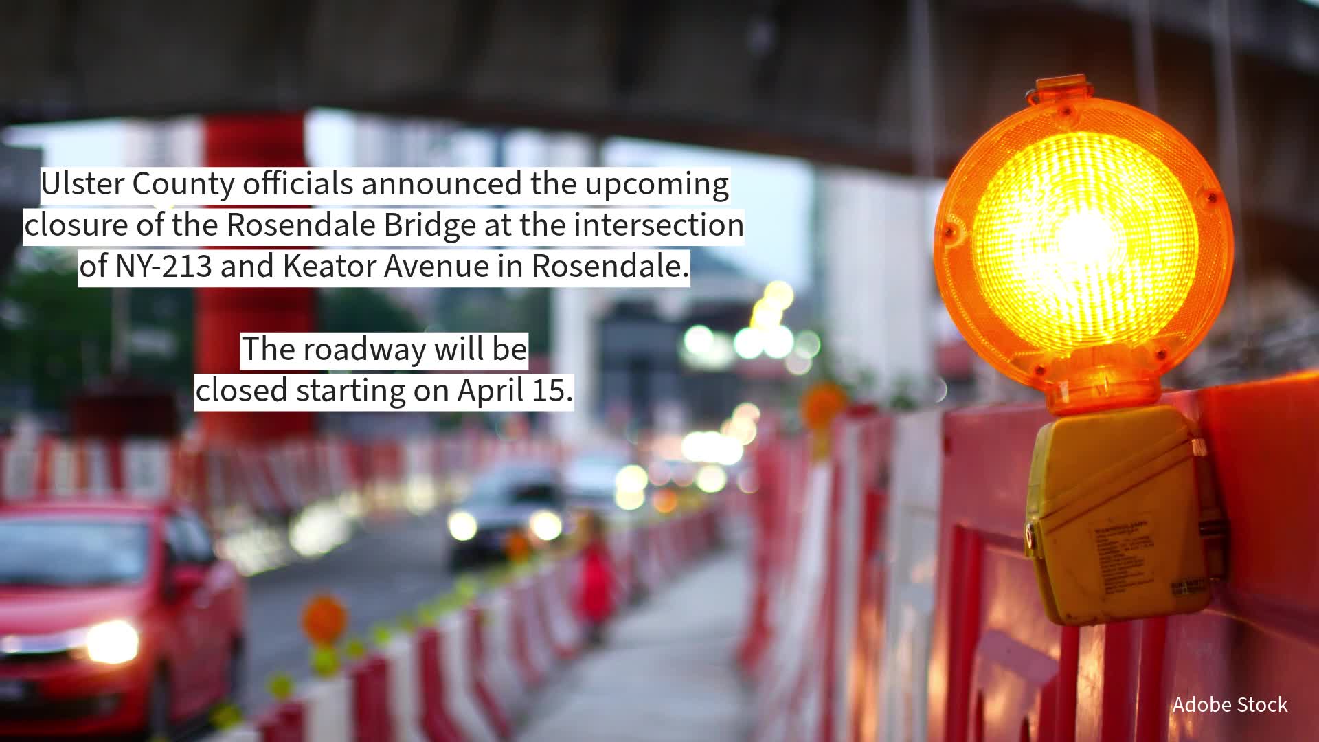 Upcoming Rosendale Bridge closure announced – NEWS10 ABC