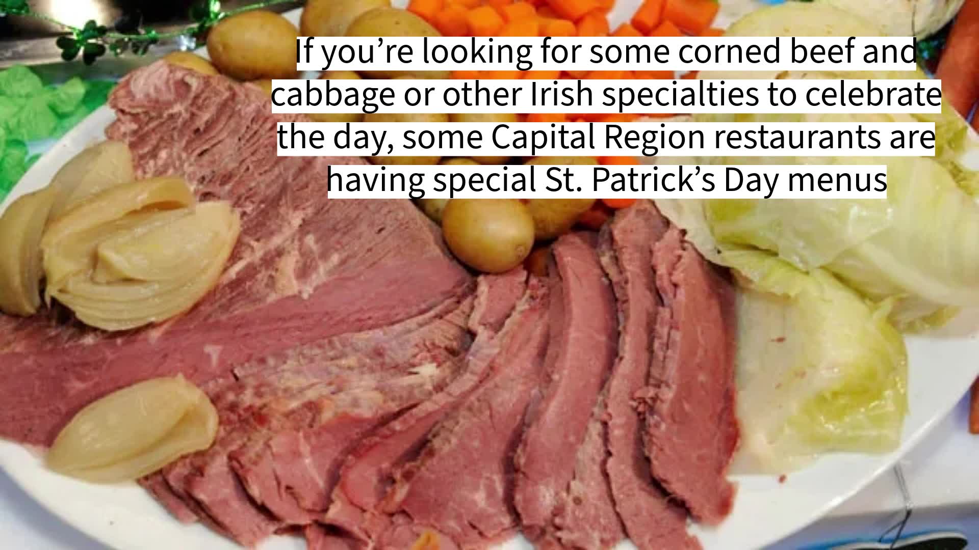 St. Patrick’s Day restaurant specials in the Capital Region – NEWS10 ABC