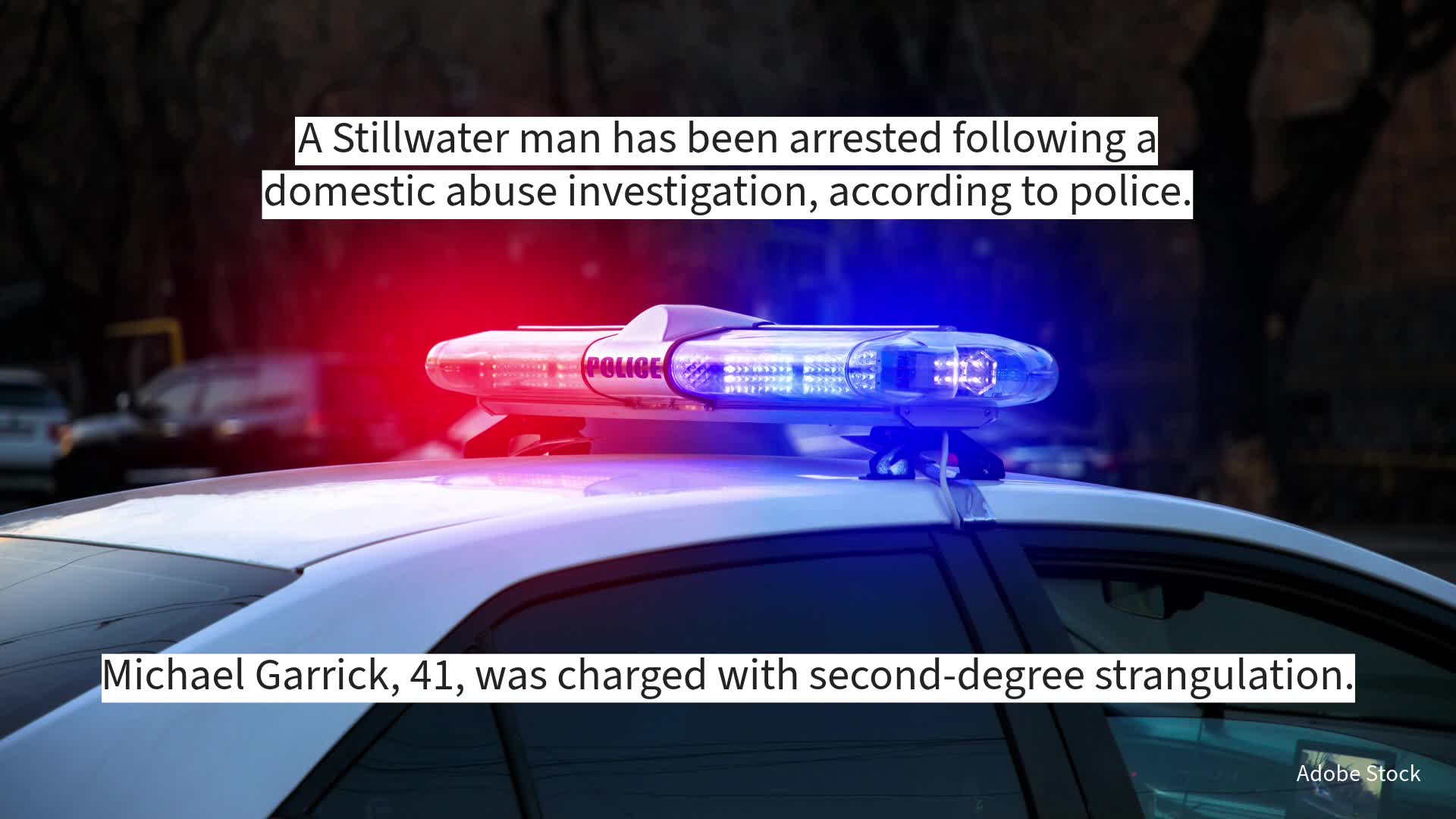 Stillwater man arrested on strangulation charge – NEWS10 ABC