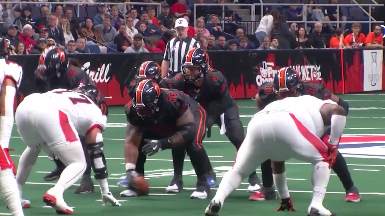 Play of the Week nominee – Firebirds’ Jake Medlock/Trevon Shorts ...