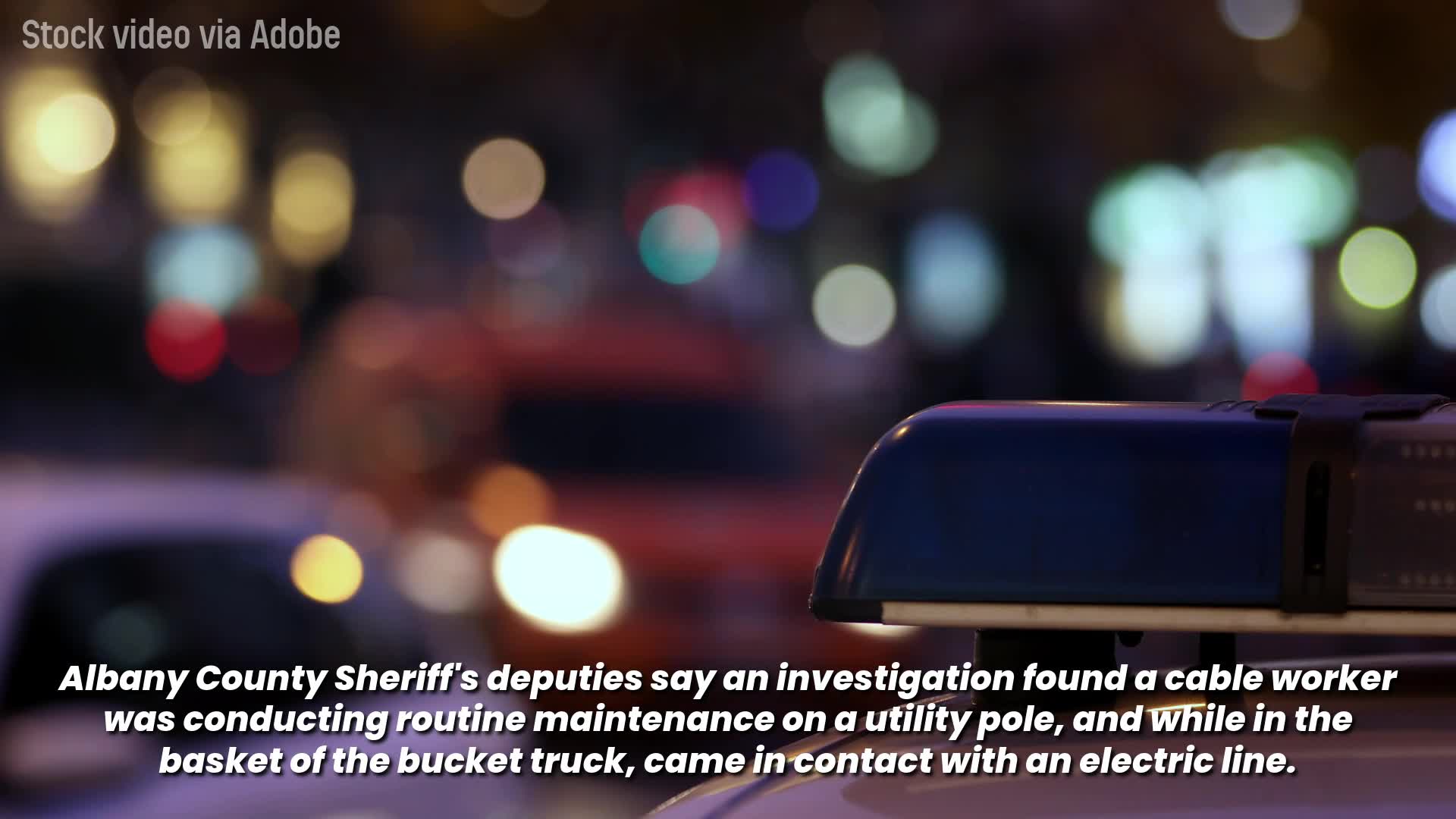 Deputies: Utility worker electrocuted in Berne – NEWS10 ABC