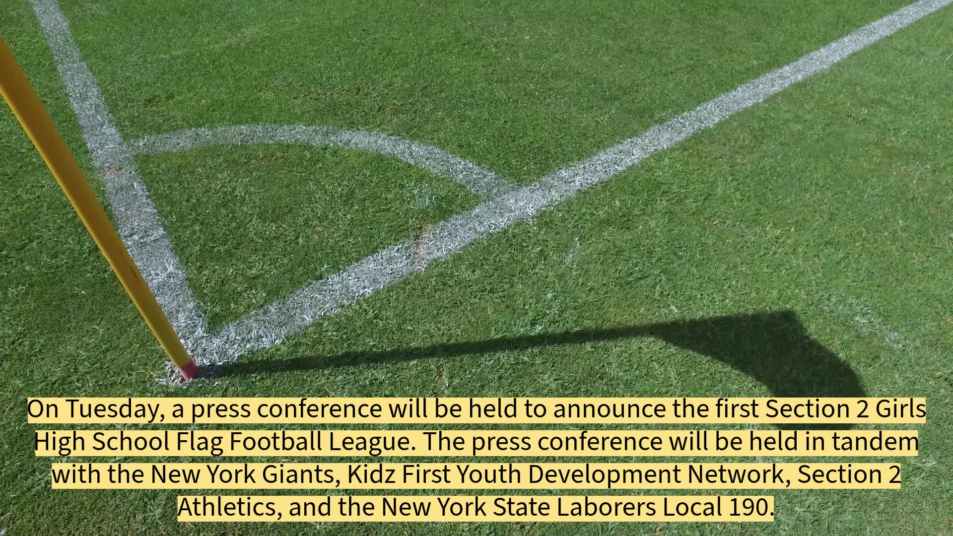 Section 2 girls high school flag football league to be announced ...