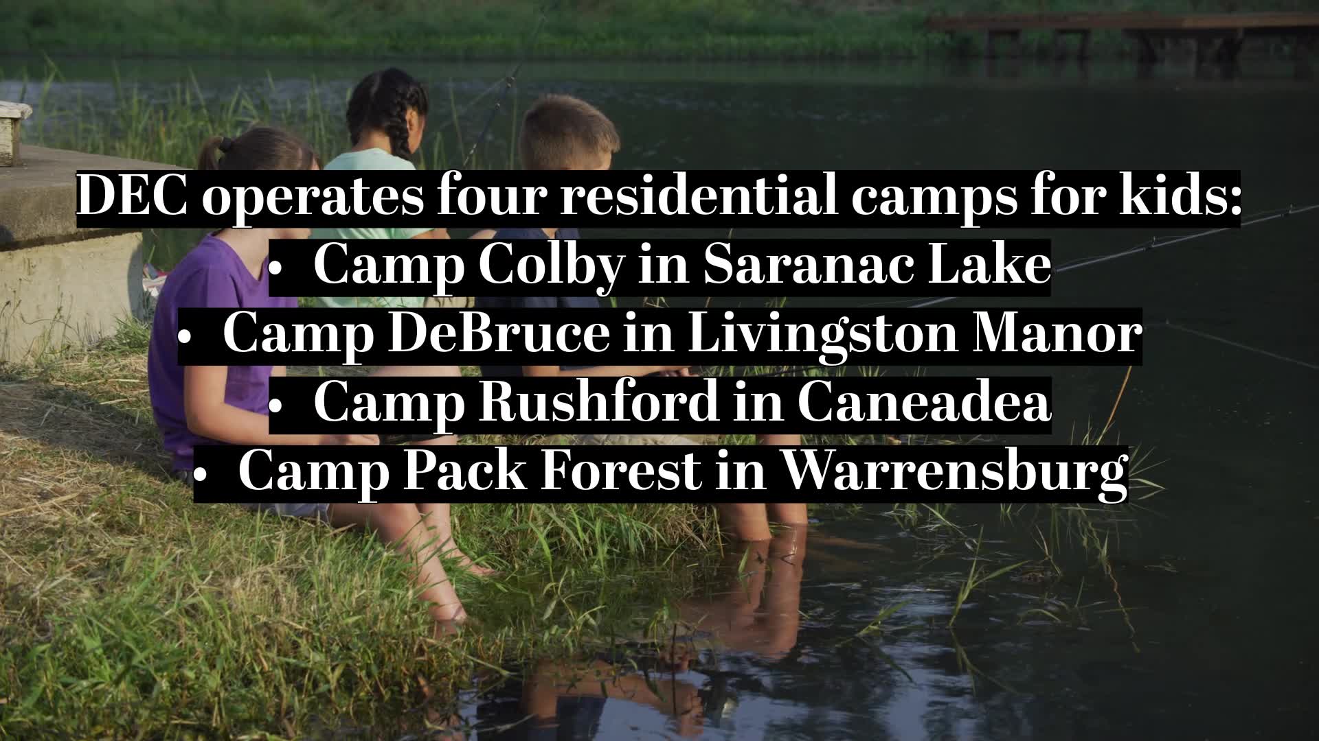 DEC Summer Camps registration opens in March – NEWS10 ABC